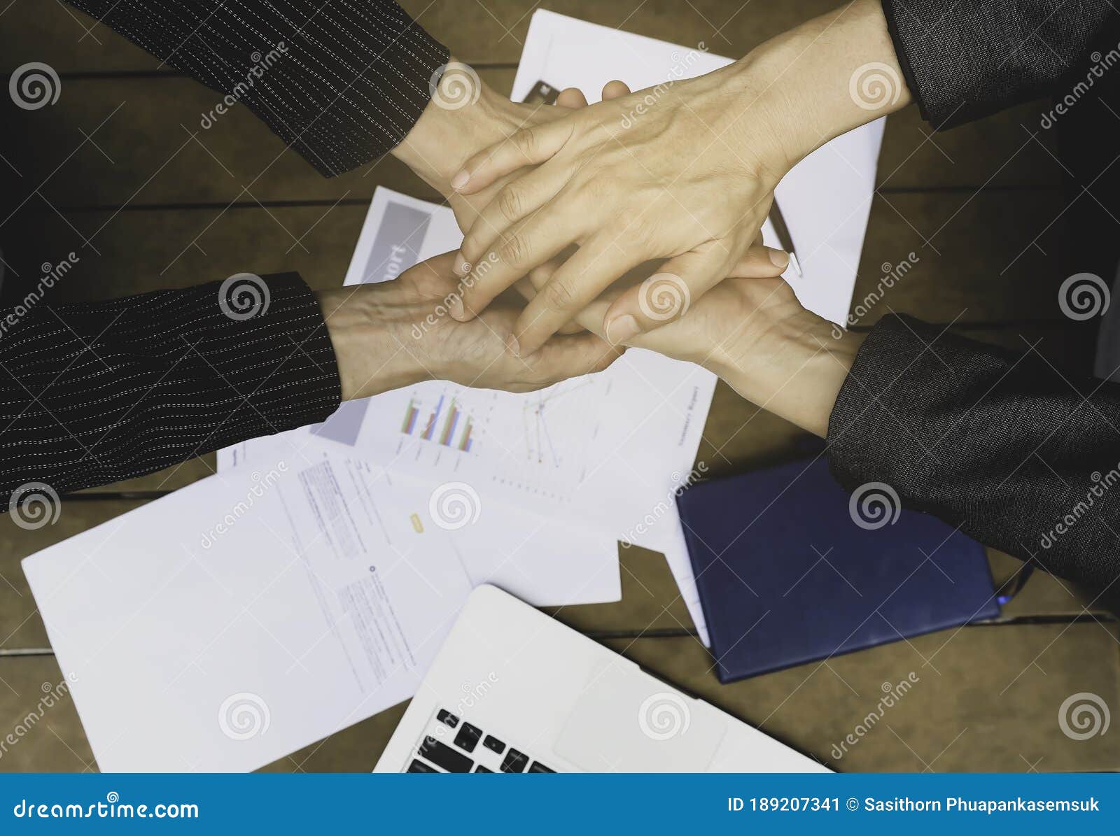 Businessman Trust Commitment Holding Hands and Team Work Stock Image ...