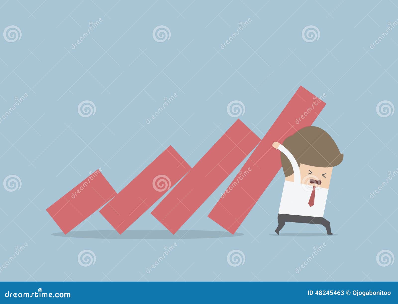 Falling Graph Vector Inflation Or Hyperinflation Concept Colored Icon ...