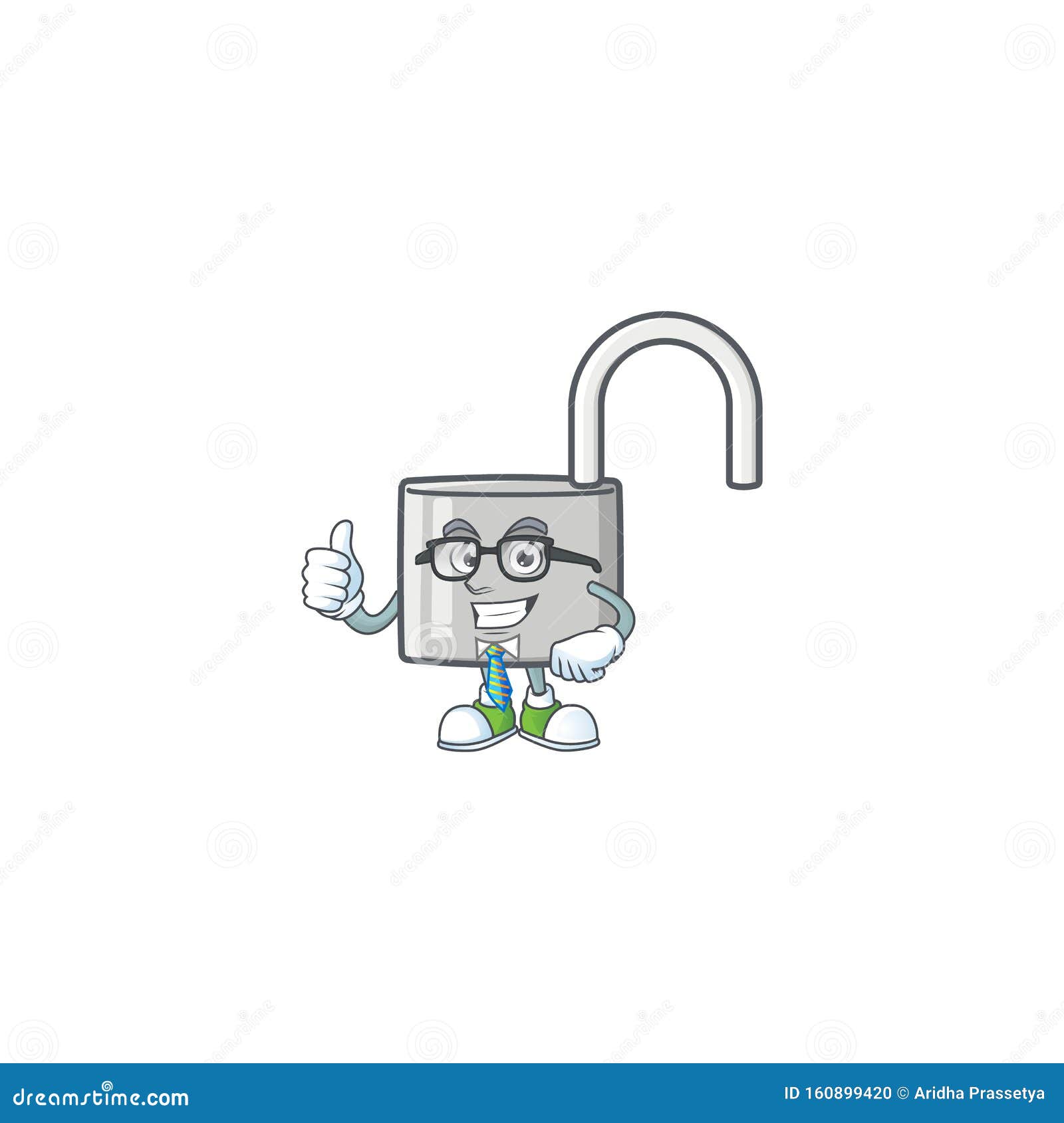 Businessman Unlock Key Icon in the Character Stock Vector ...
