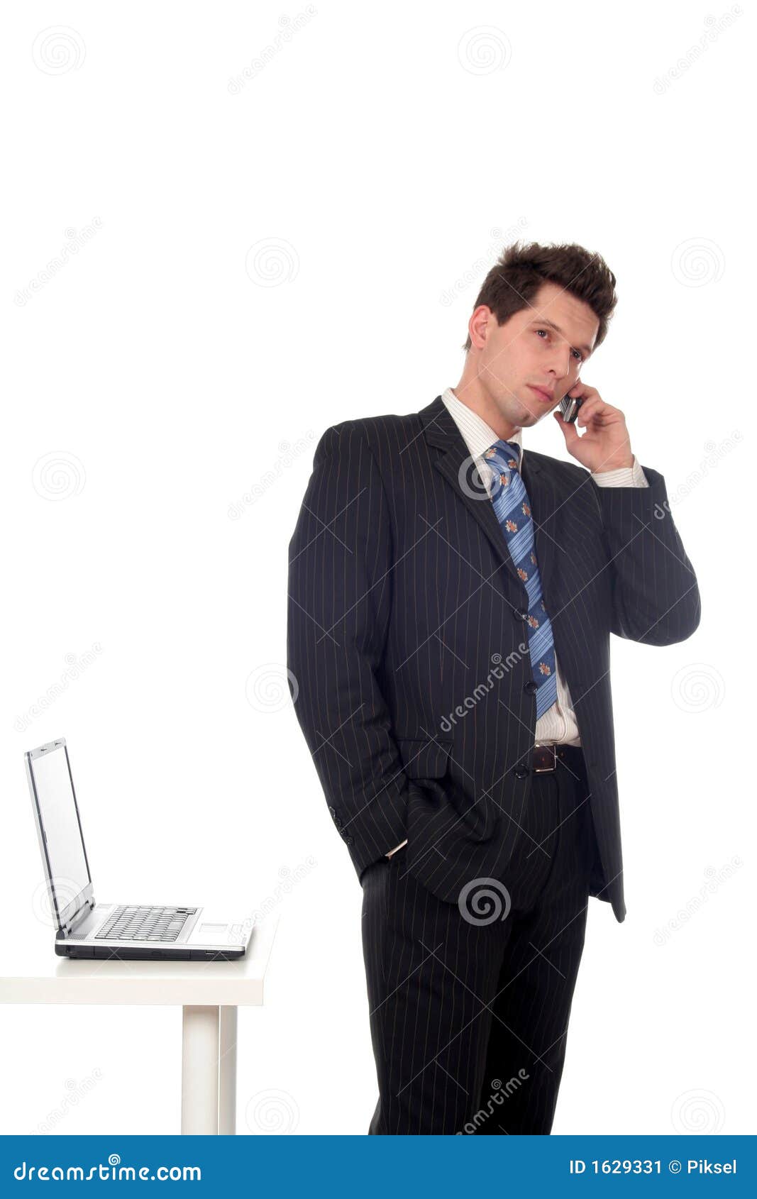 Businessman Using a Mobile Phone Stock Image - Image of success, desk ... Businessman Using a Mobile Phone Stock Image - Image of success, desk ...