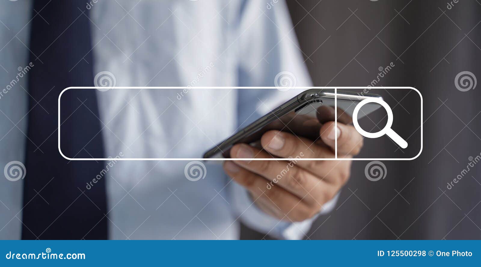 Businessman Using Searching Browsing Internet Internet of Things Stock ...