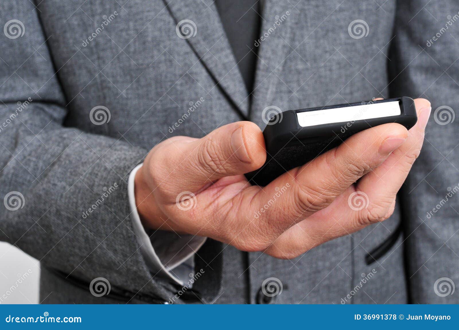 Businessman Using a Smartphone Stock Photo - Image of businessman ...