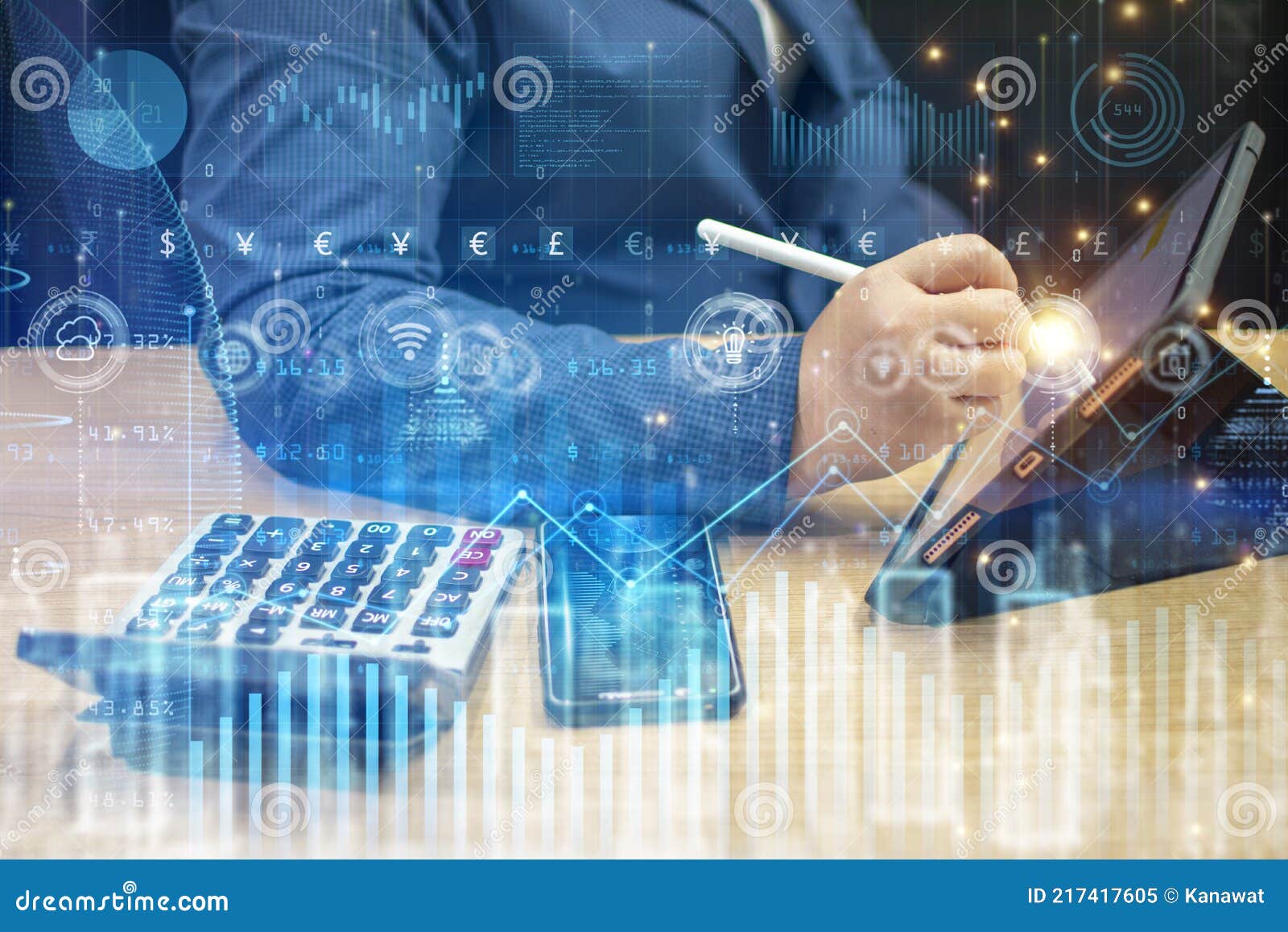 Tablet Data Settings Vector Icon On White Background. Flat Vector ...