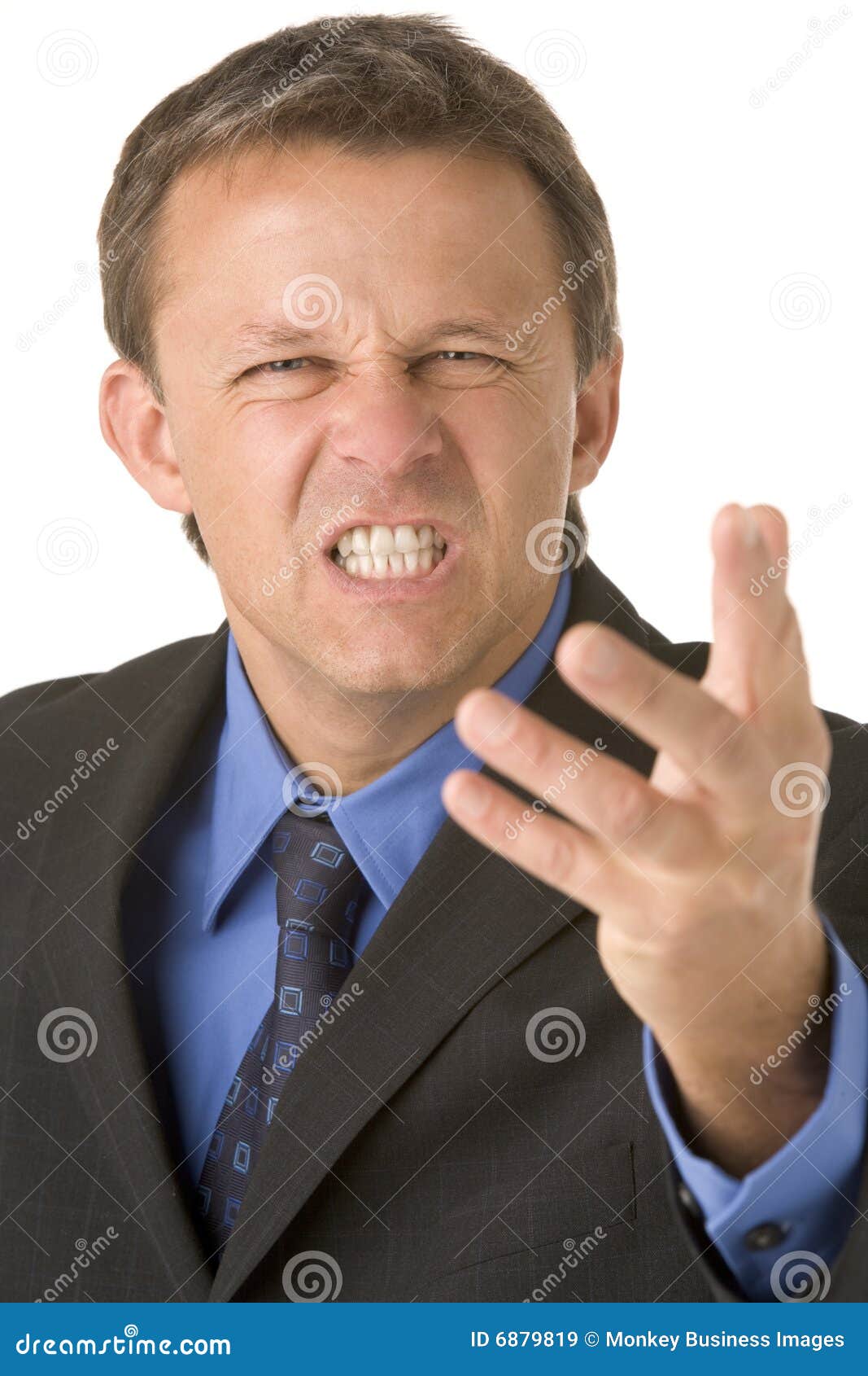 Businessman Very Angry stock image. Image of camera, gesturing - 6879819