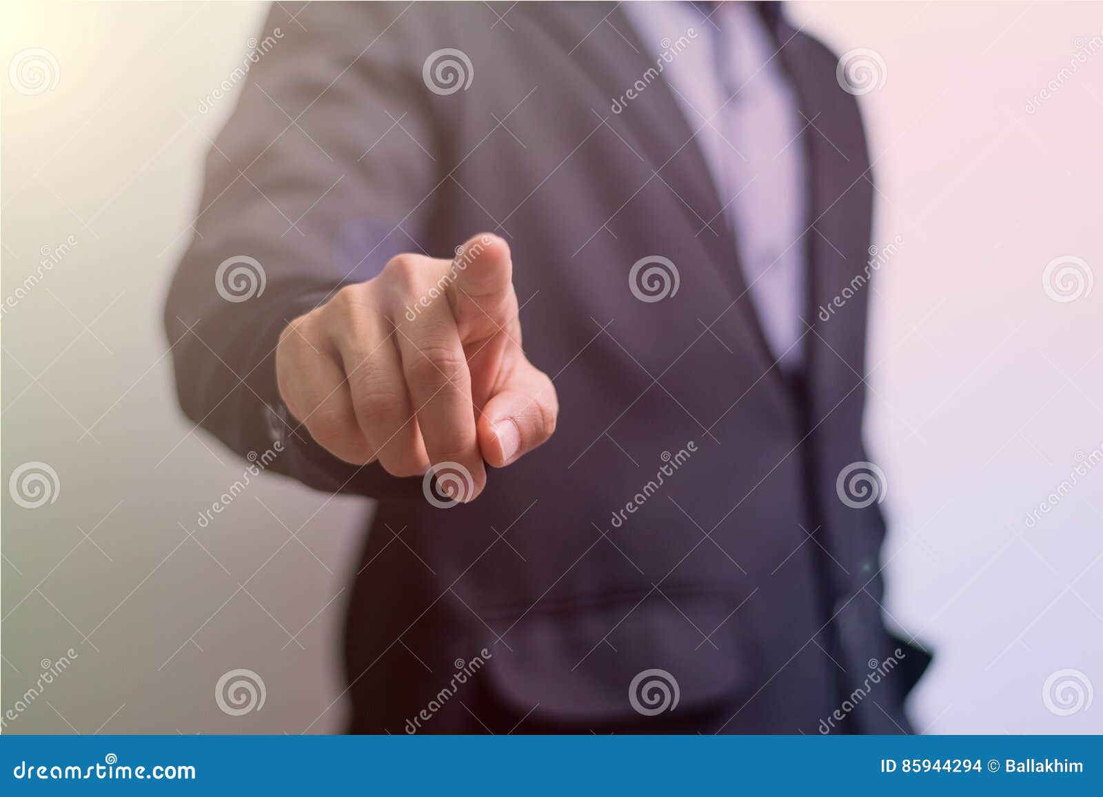 Businessman wagging finger stock photo. Image of exploration - 85944294
