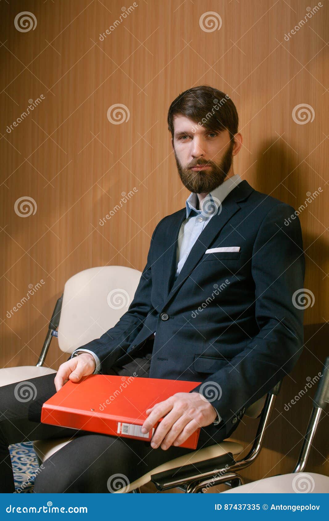 Businessman waiting stock image. Image of adult, people - 87437335