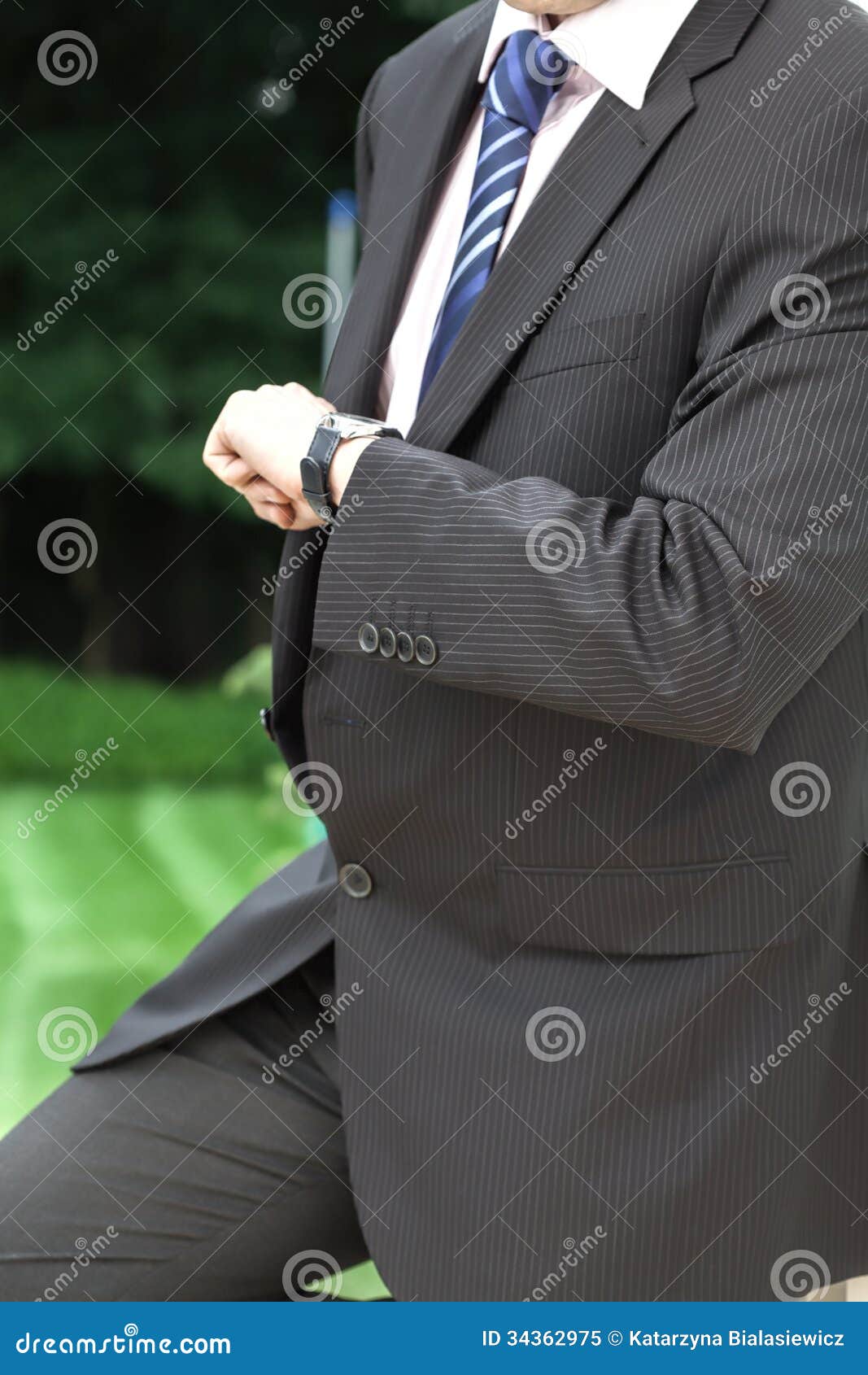 Businessman waiting stock image. Image of confident, business - 34362975