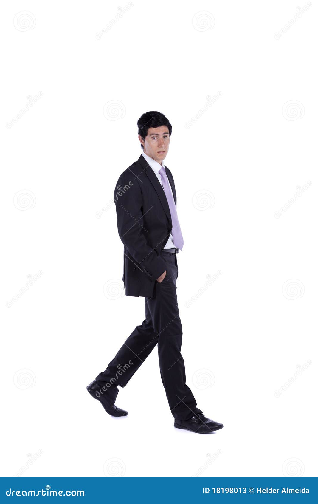 Businessman walking stock image. Image of employee, businessman - 18198013