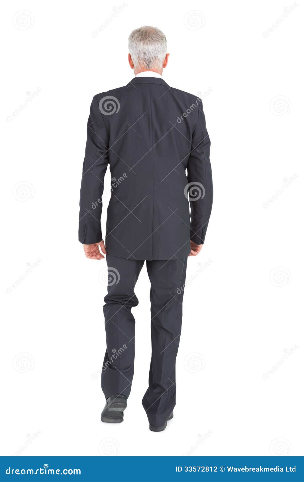 Businessman Walking Away from Camera Stock Photo - Image of elegant ...