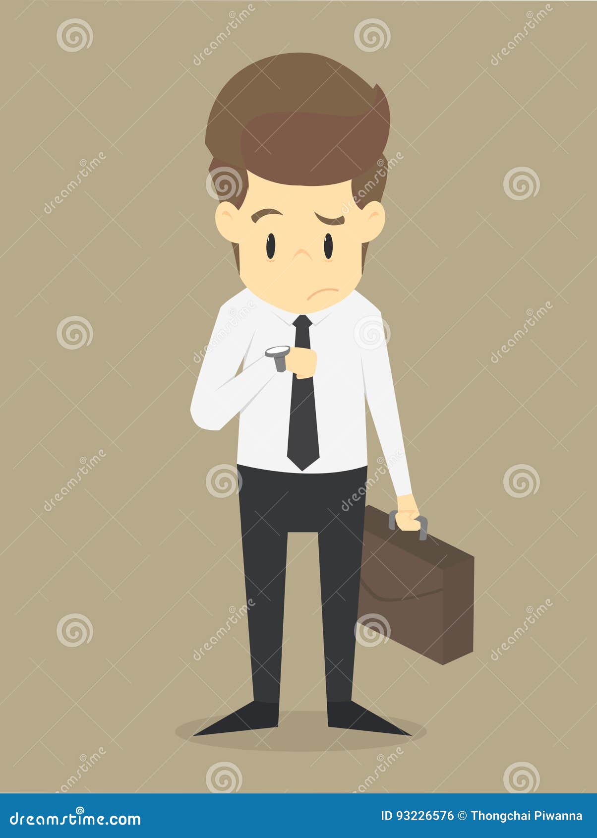 Wait Time Icon. Hourglass Clock Vector. Modern Simple Flat Hour Glass ...