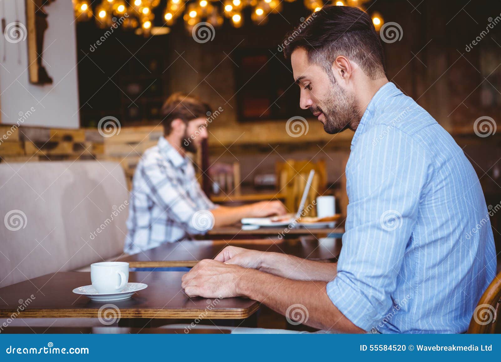 Businessman Watching a Digital Tablet Stock Photo - Image of creative ...