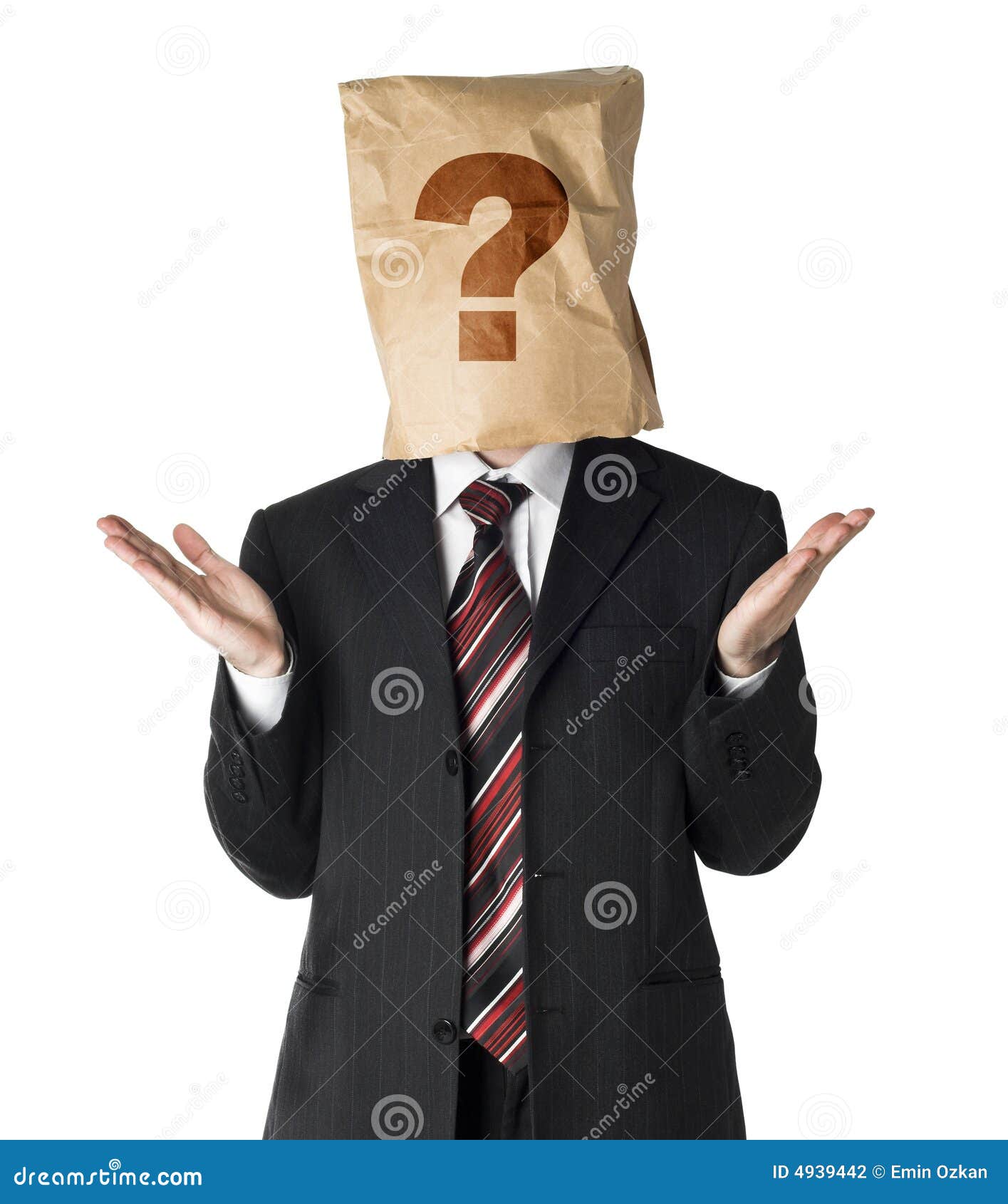 Businessman Wearing Paper Bag Stock Photo - Image of isolated, failed ... Businessman Wearing Paper Bag Stock Photo - Image of isolated, failed ...