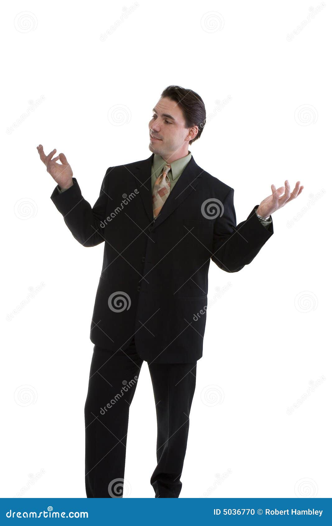 Businessman Weighing Options Stock Photo - Image of choices, gestures ...