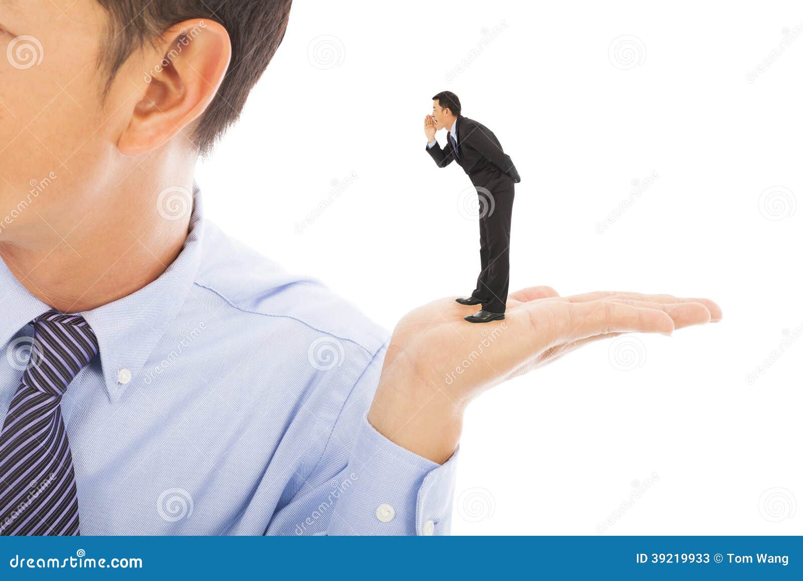 Businessman Whisper about Secret Stock Image - Image of communicate ...