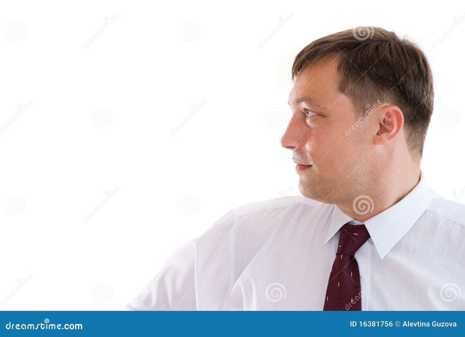 Businessman on a white stock photo. Image of planning - 16381756