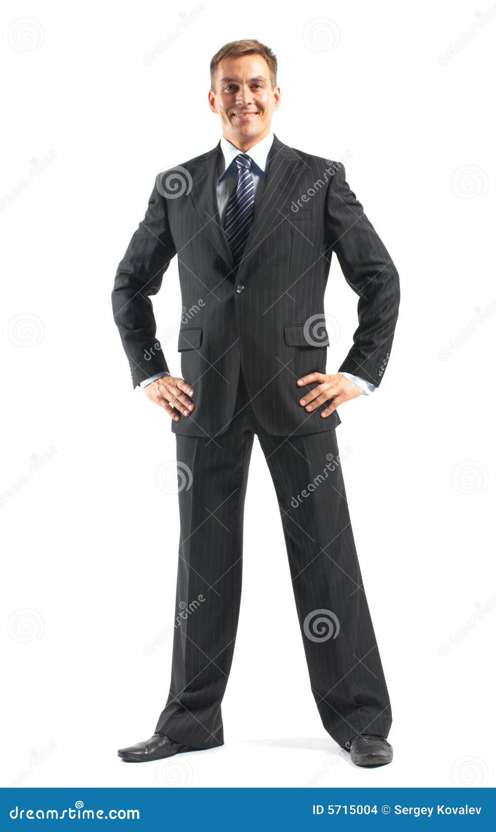 Businessman on white stock photo. Image of white, black - 5715004
