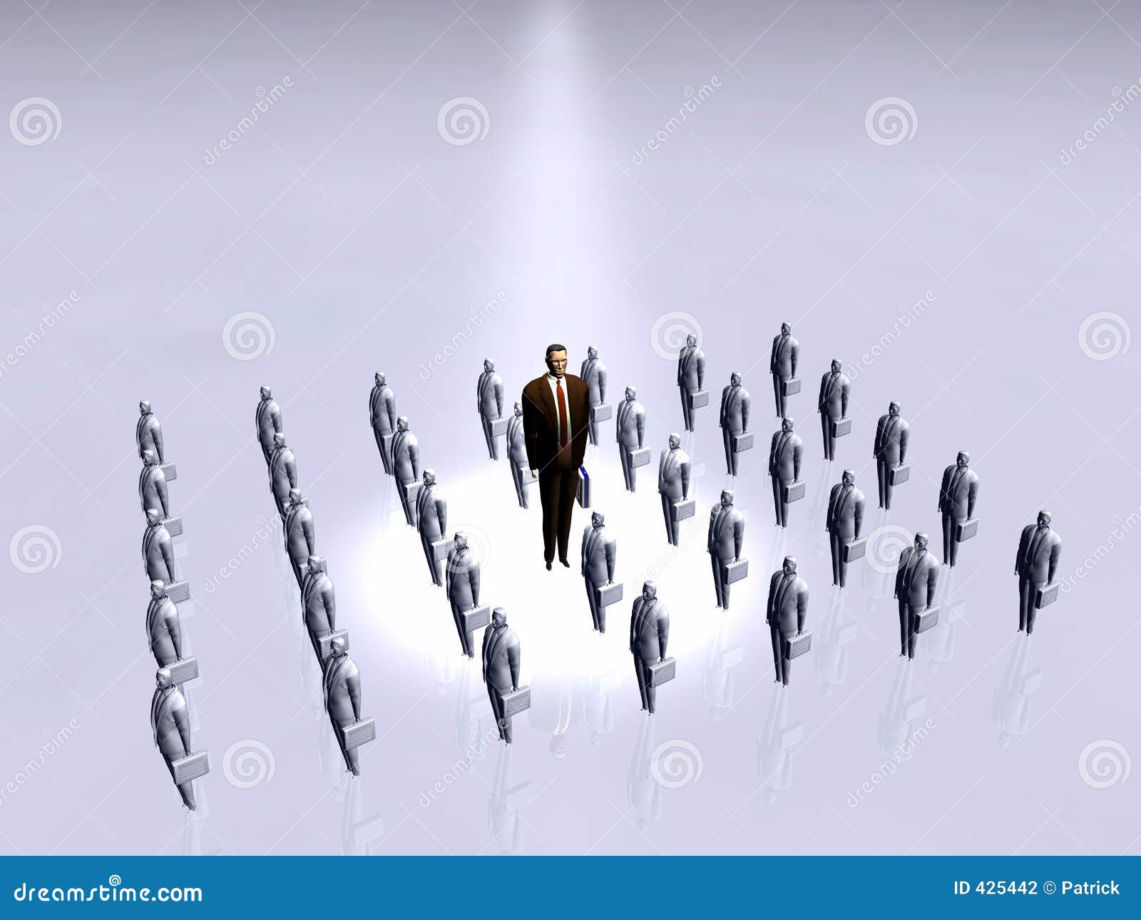 Businessman, Who is the Boss? Stock Illustration - Illustration of male ...