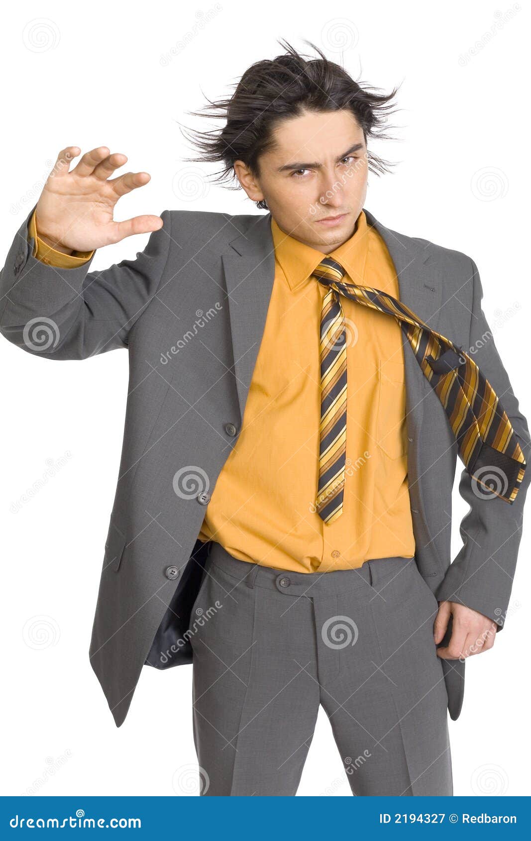 Businessman in the wind stock image. Image of business - 2194327