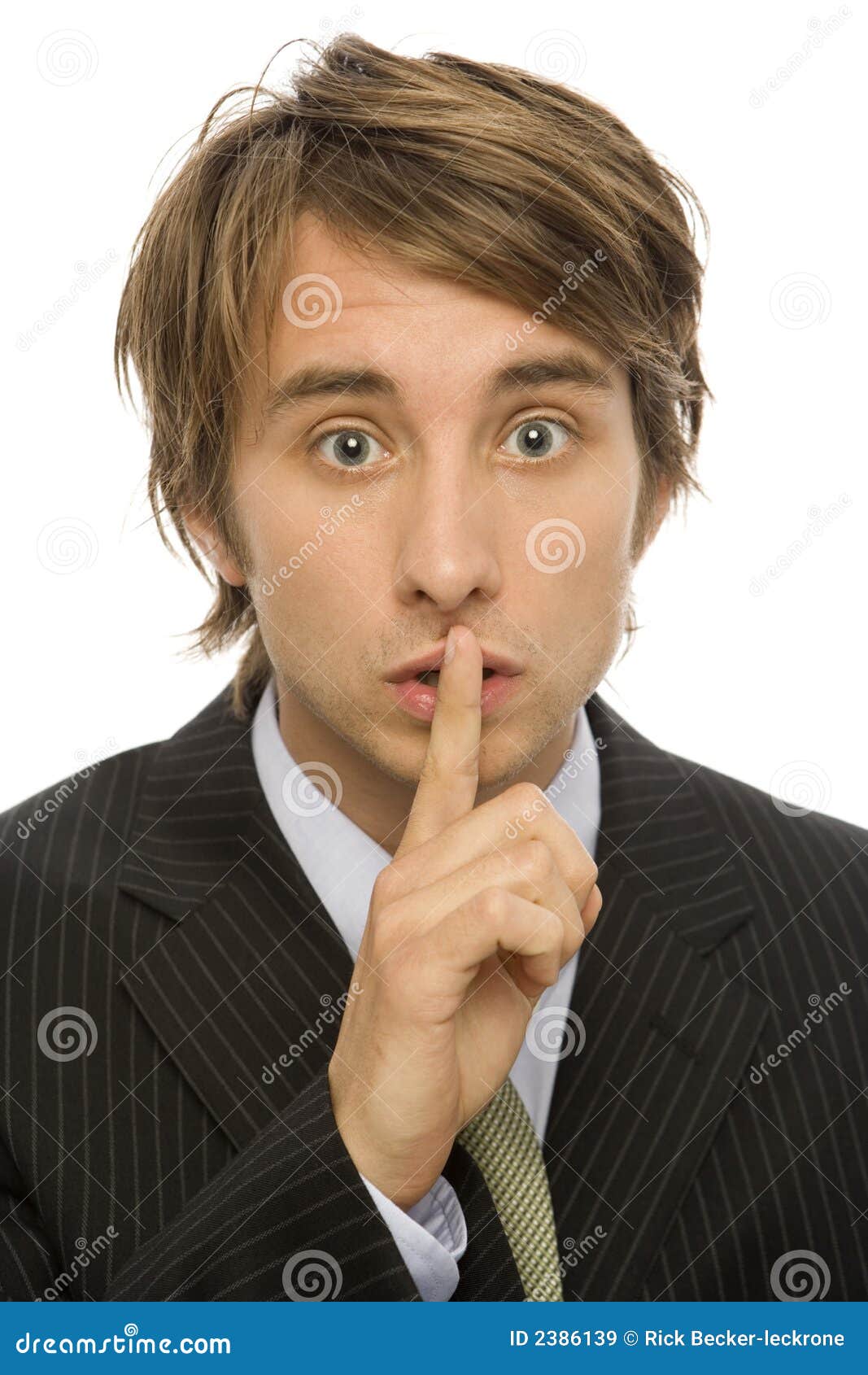 Businessman Wispers Picture. Image: 2386139