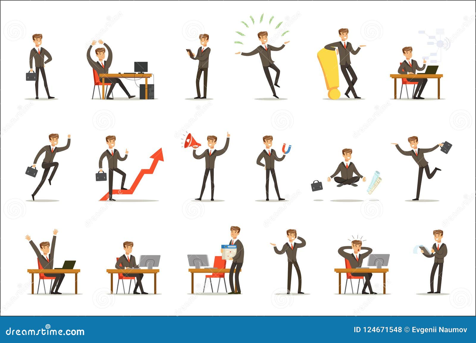 Entrepreneur Cartoon Colored Clipart Illustration | CartoonDealer.com ... Entrepreneur Cartoon Colored Clipart Illustration | CartoonDealer.com ...