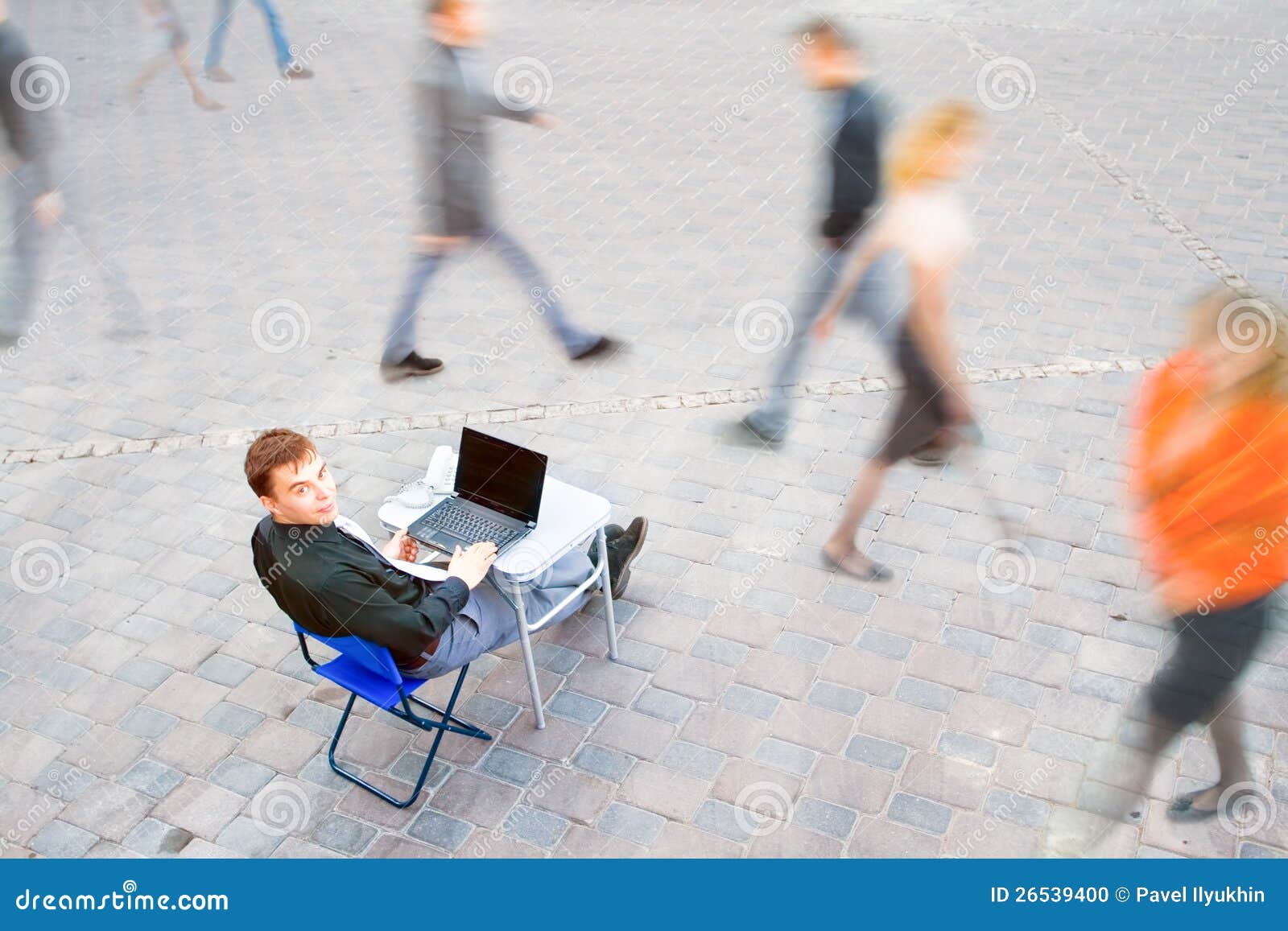 Businessman is always Working Stock Photo - Image of thoughtful ...