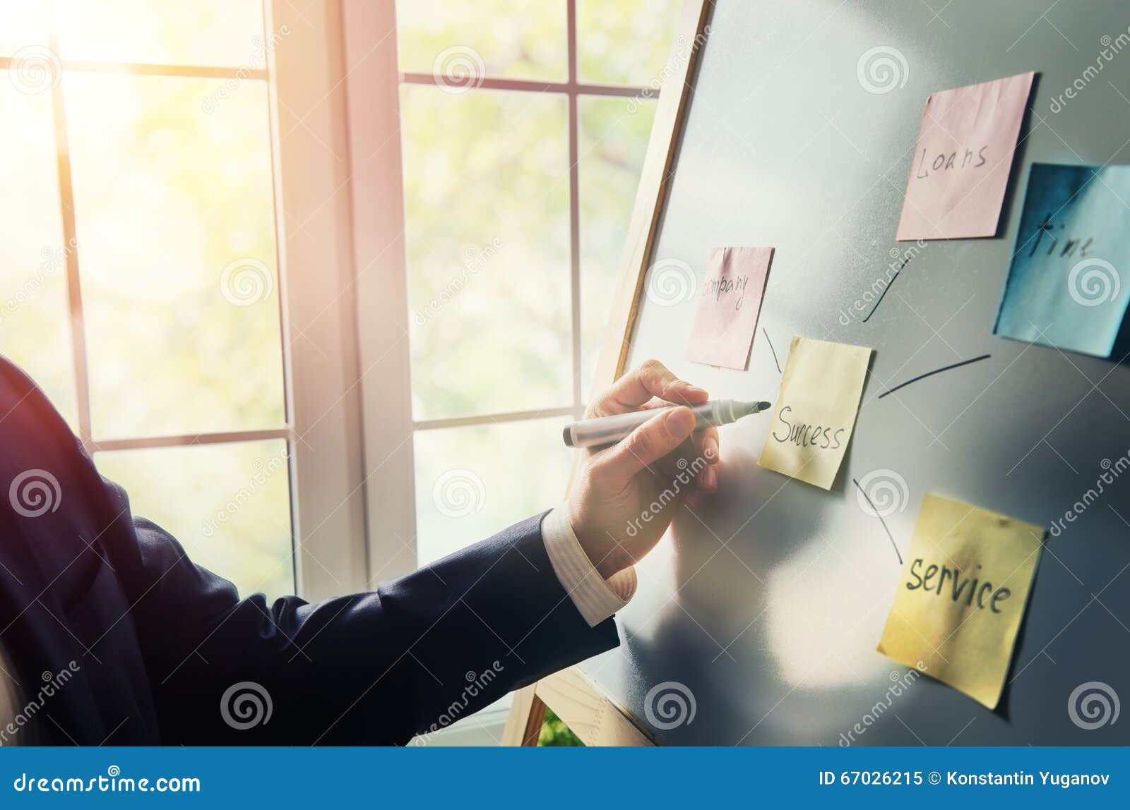 Businessman Writing His Ideas Stock Image - Image of dots, colleague ... Businessman Writing His Ideas Stock Image - Image of dots, colleague ...