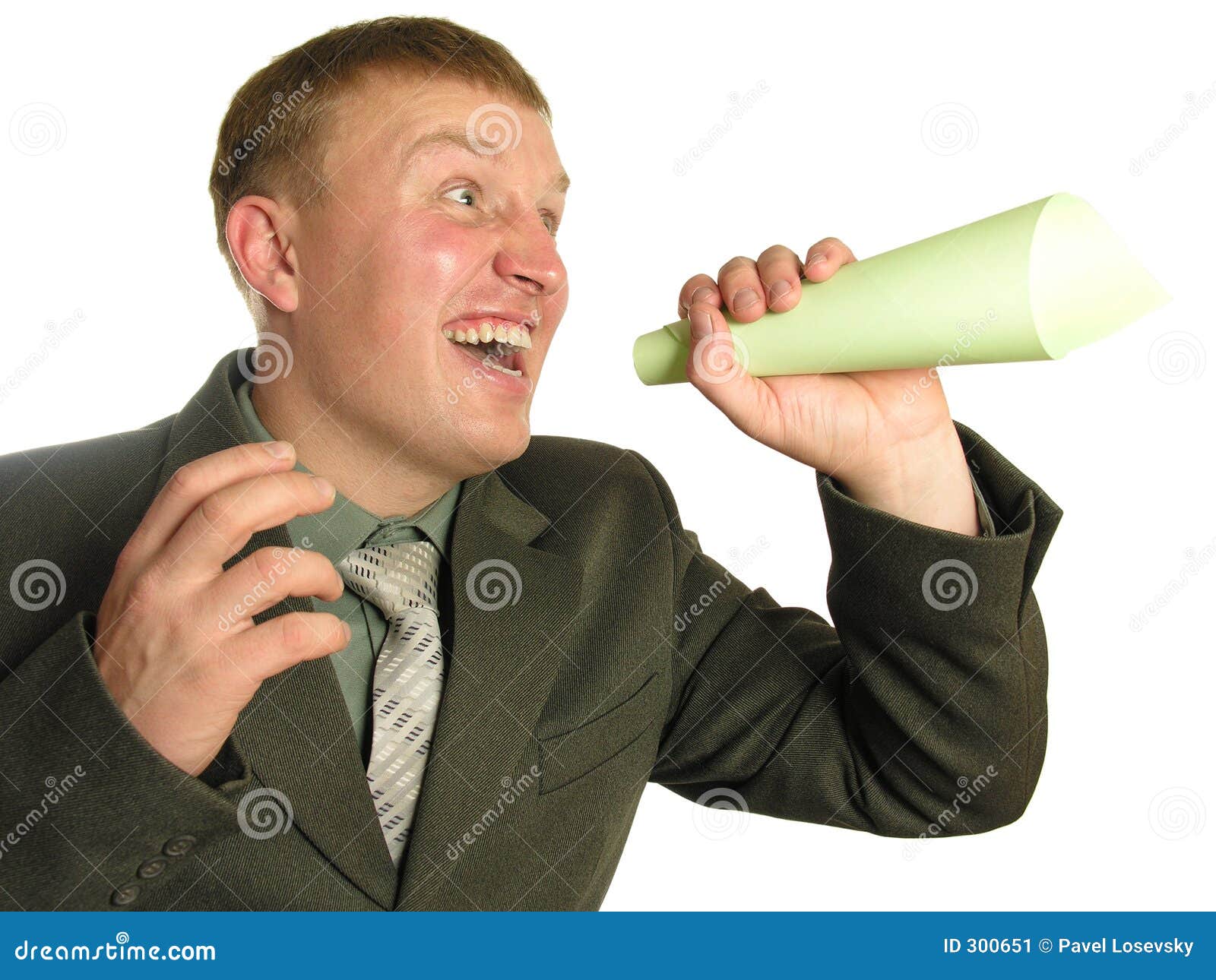 Businessman yelling stock image. Image of standing, adults - 300651