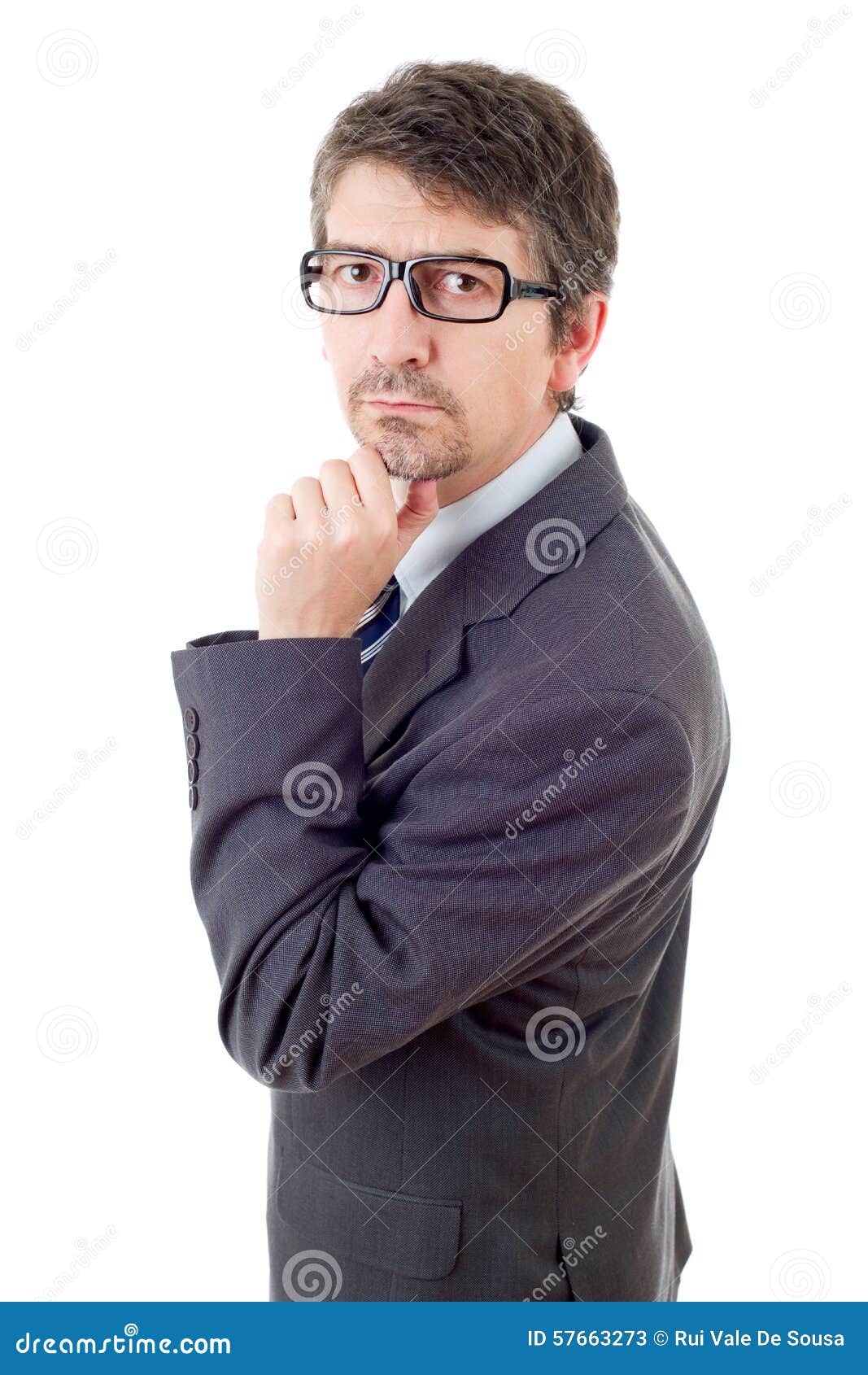 Businessman stock image. Image of adult, contentment - 57663273