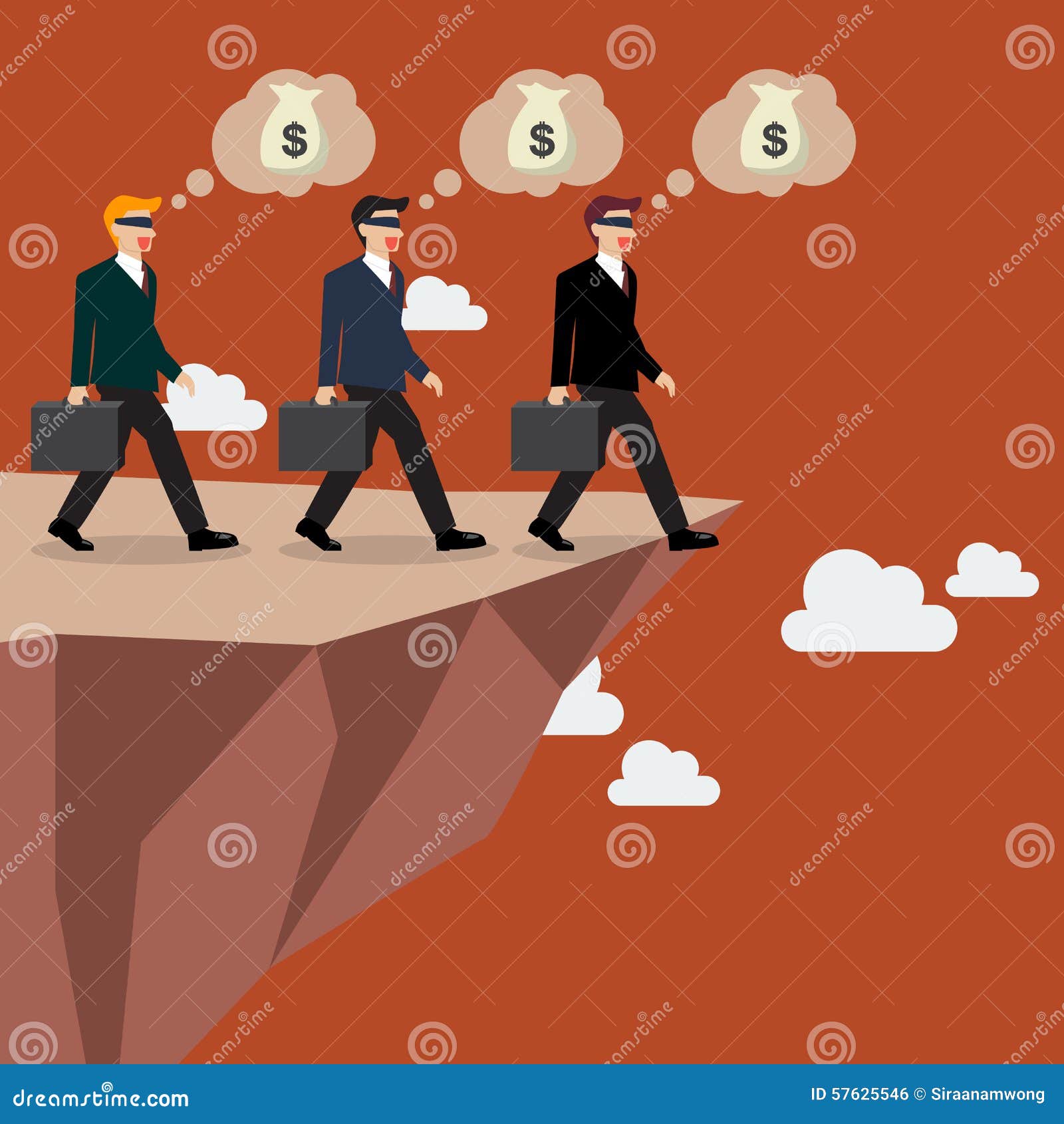 Greed Can Blind Our Views And Limit Perspective - Pictured As Word ...