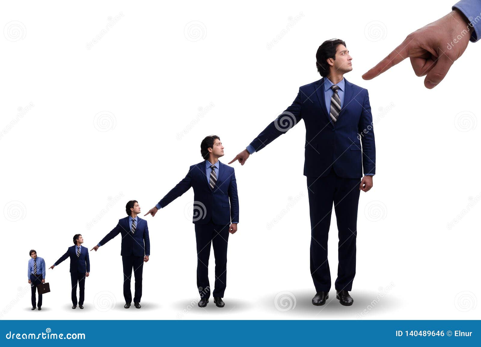 The Businessmen Blaming Each Other for Failures Stock Photo - Image of ...