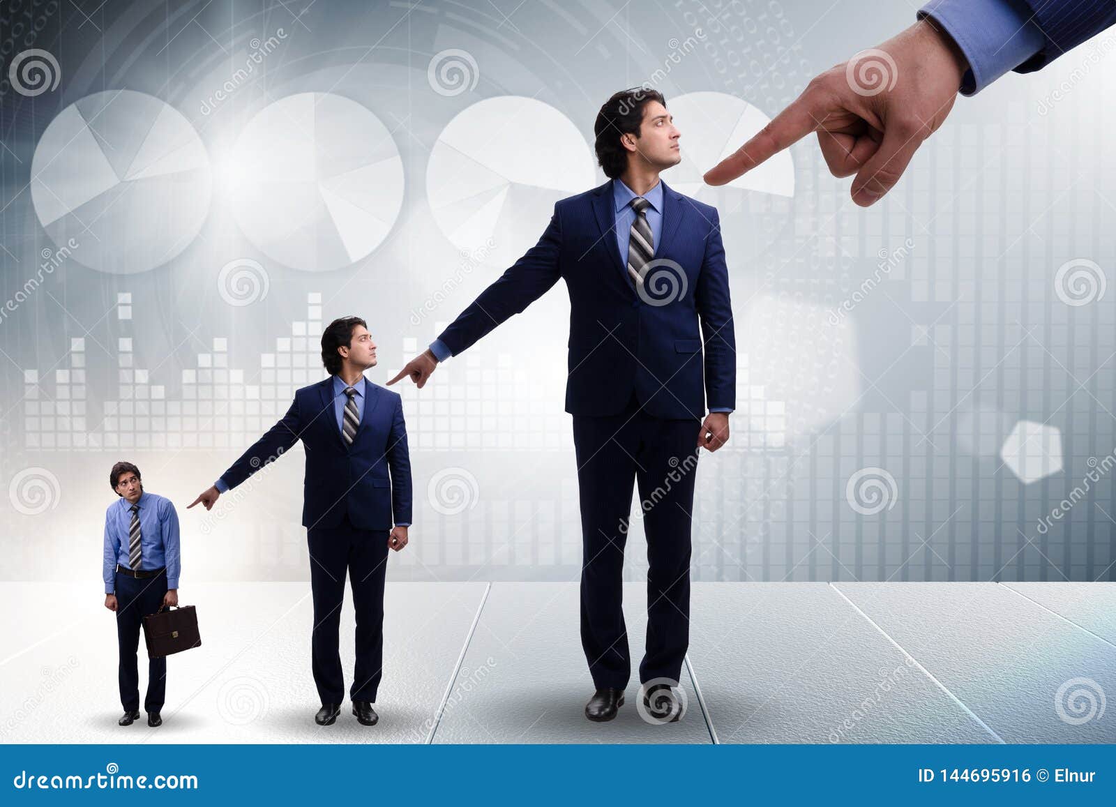 The Businessmen Blaming Each Other for Failures Stock Photo - Image of ...