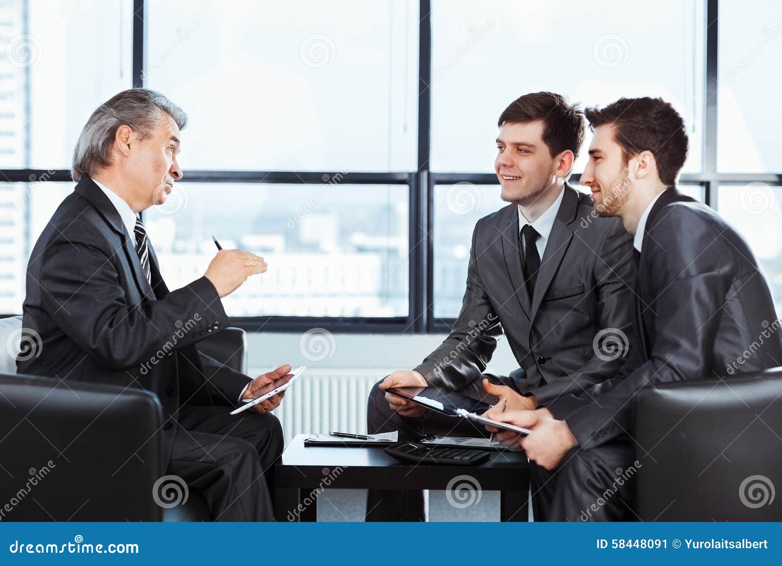 Businessmen Discussing the Policy of the Company Stock Image - Image of ... Businessmen Discussing the Policy of the Company Stock Image - Image of ...