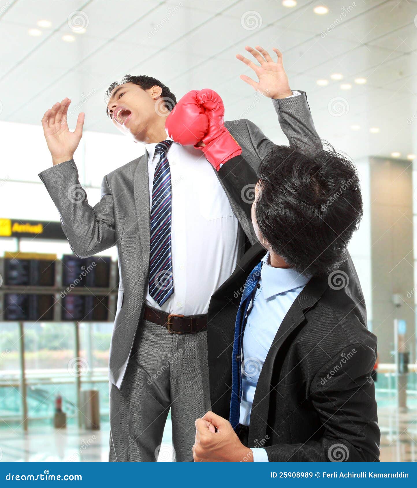 Businessmen fighting stock image. Image of businessman - 25908989