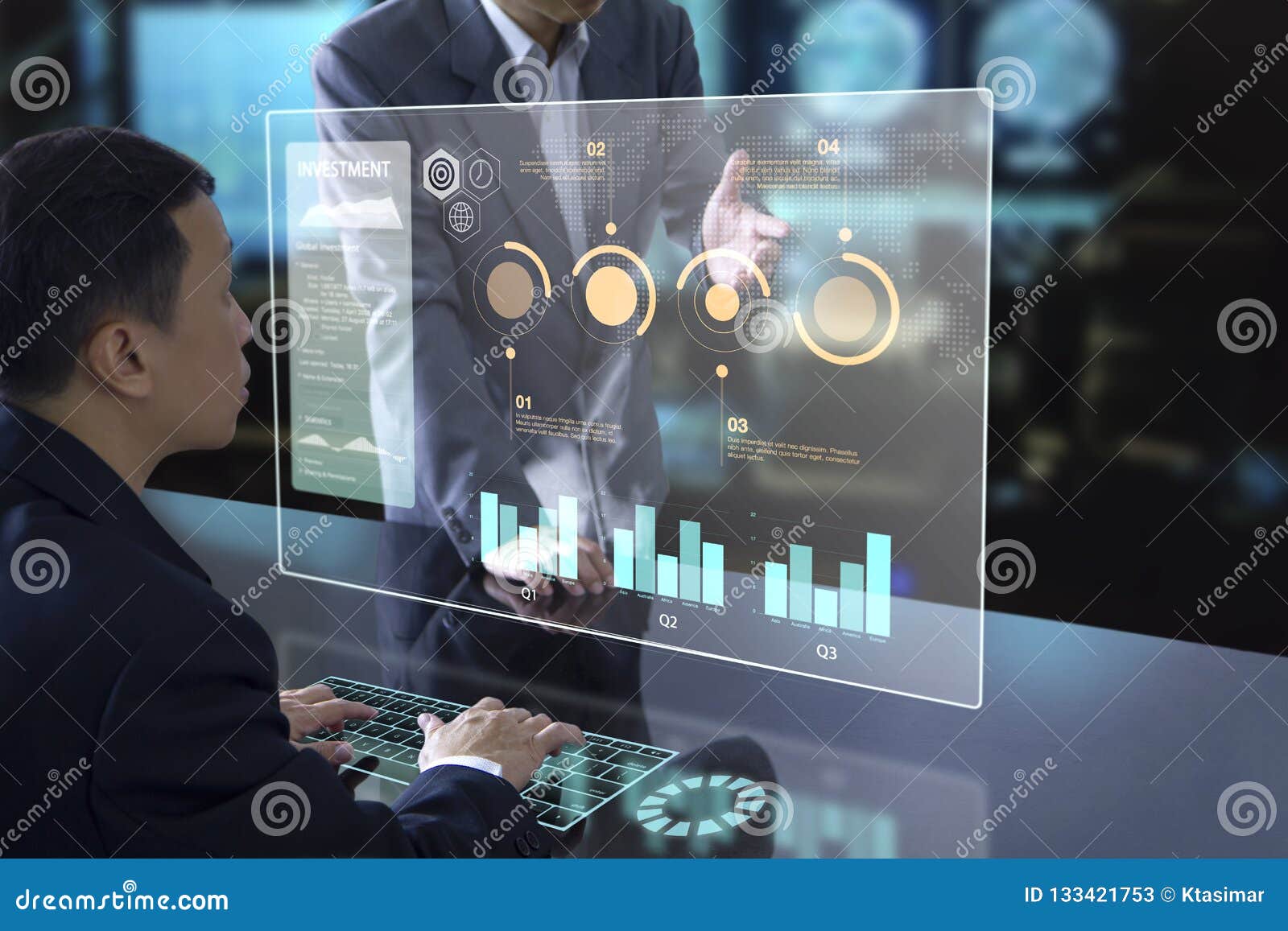 Business Investment Risk Analysis Stock Image - Image of accounting ...