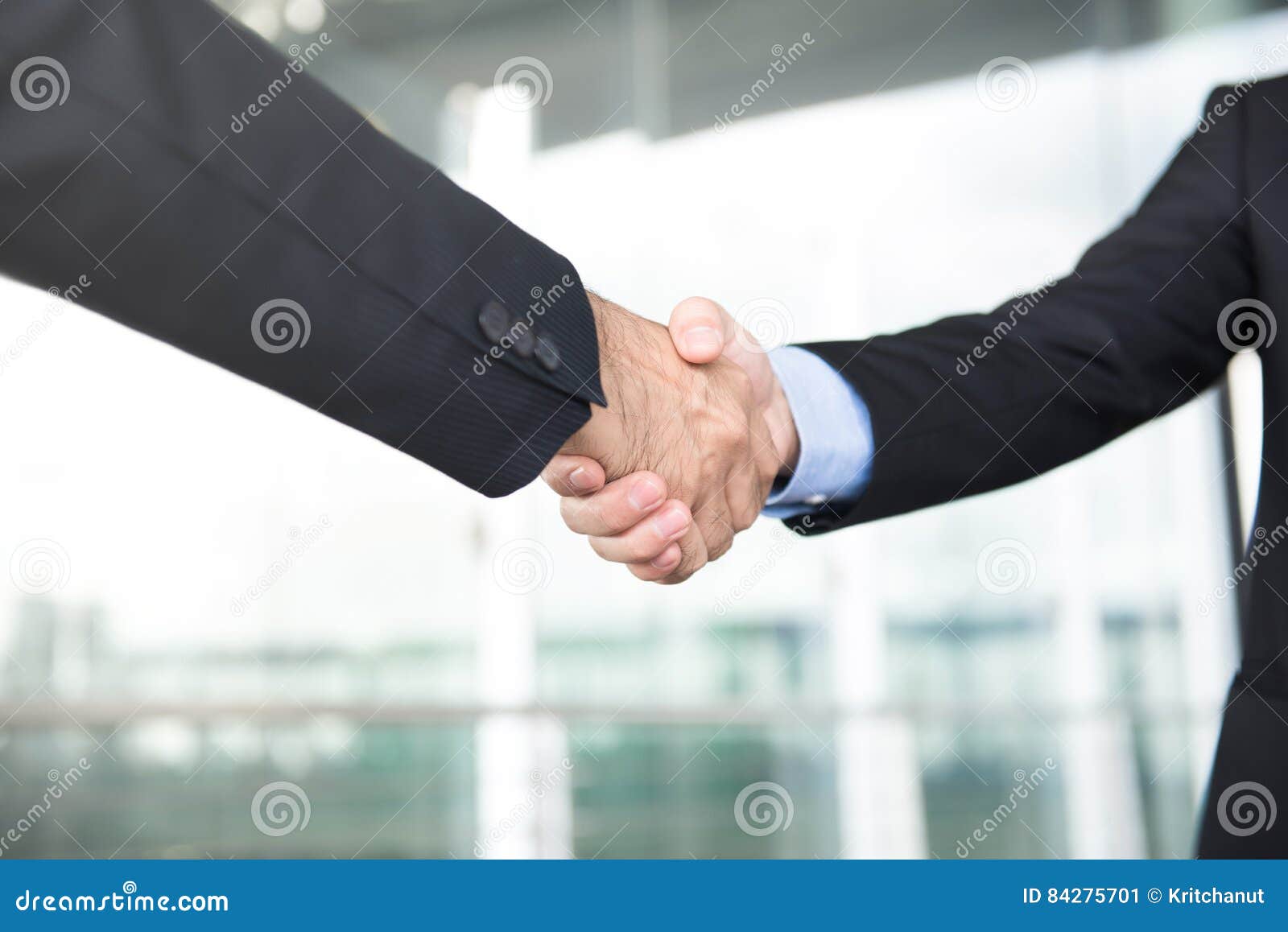 Businessmen Making Handshake Stock Image - Image of people, corporate ...