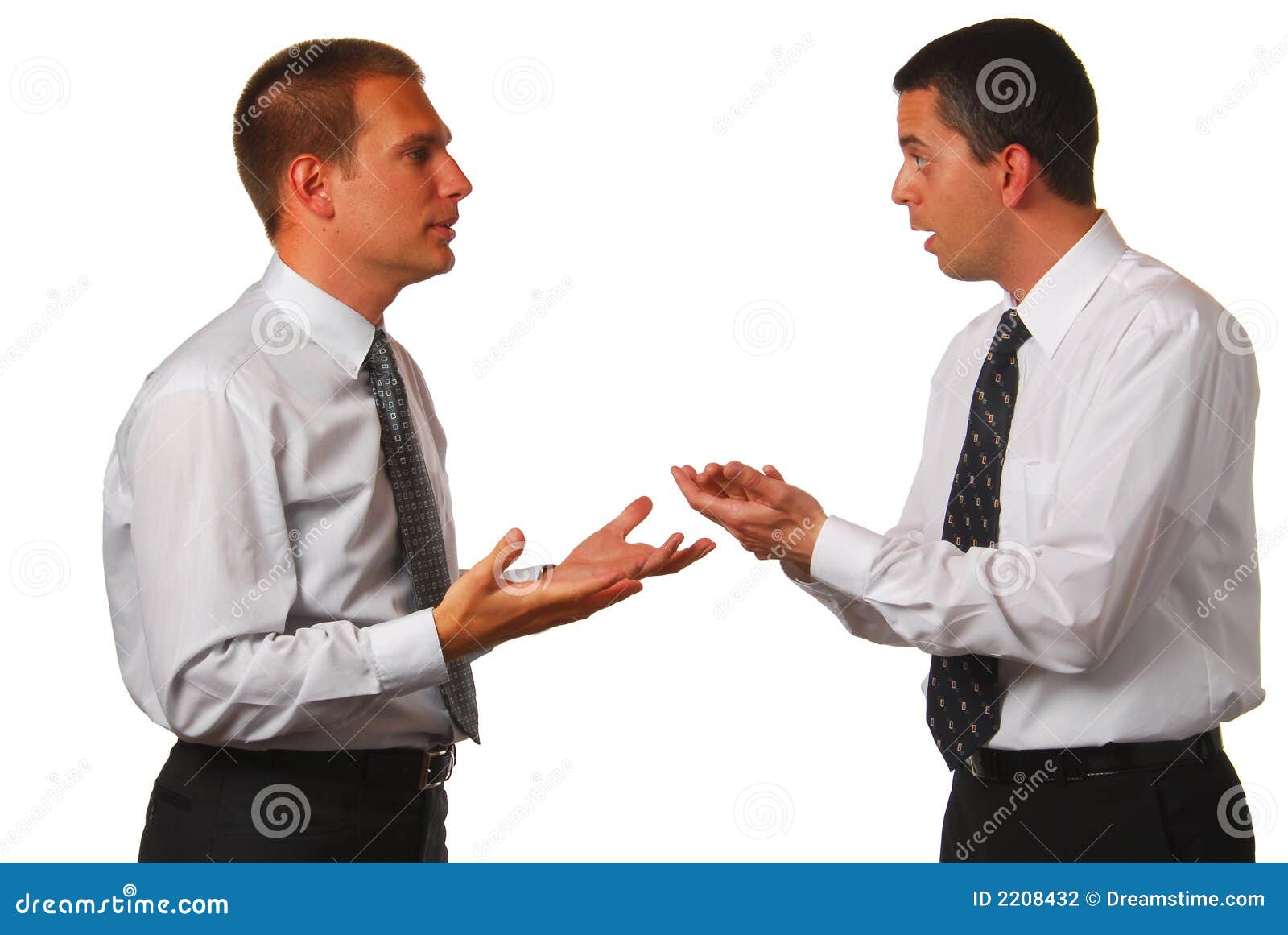 Businessmen negotiating stock photo. Image of executive - 2208432