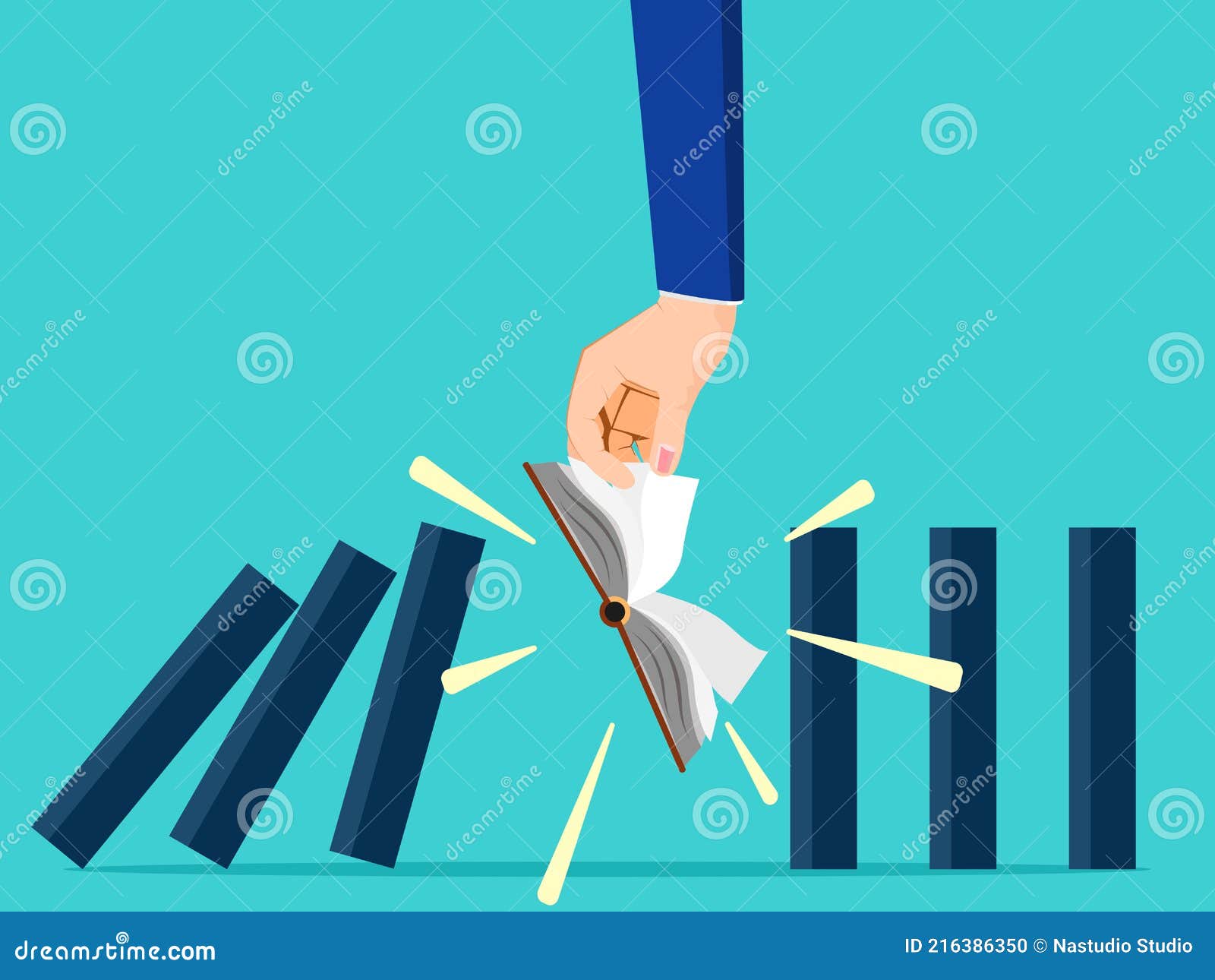 Fat Businessmen See Ideas Fortuitous Cartoon Vector | CartoonDealer.com ...