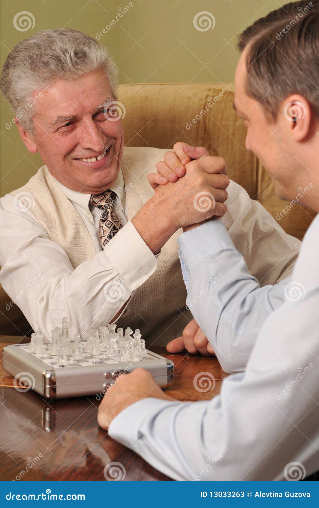 Businessmen with a Rest in the Office Stock Image - Image of education ...