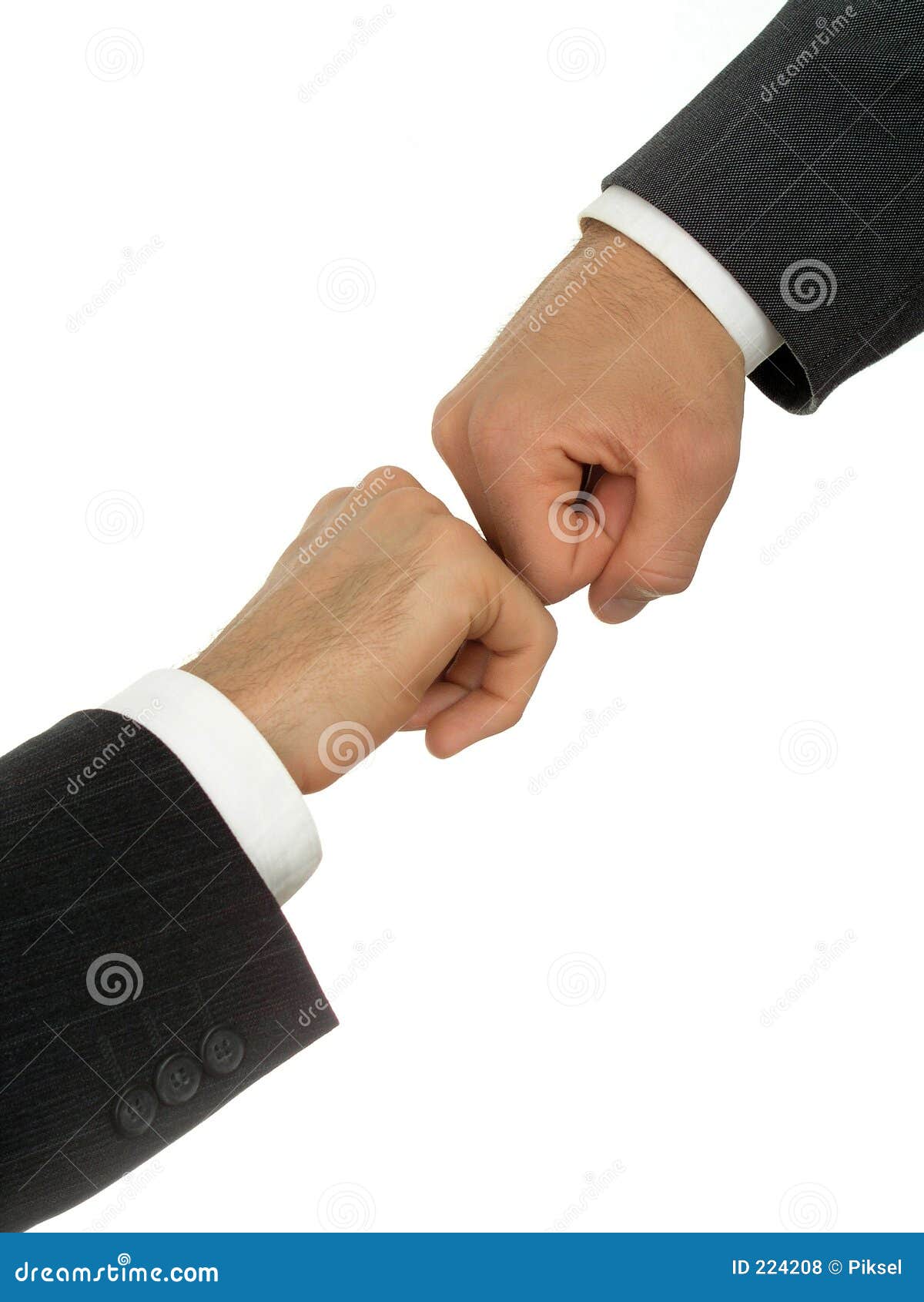 Businessmen S Hands Fighting Stock Photo - Image of competing, fighting ...