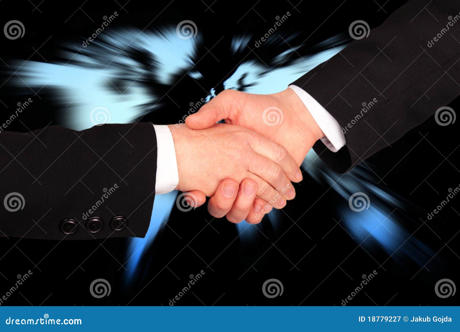 Businessmen shaking hands stock image. Image of human - 18779227