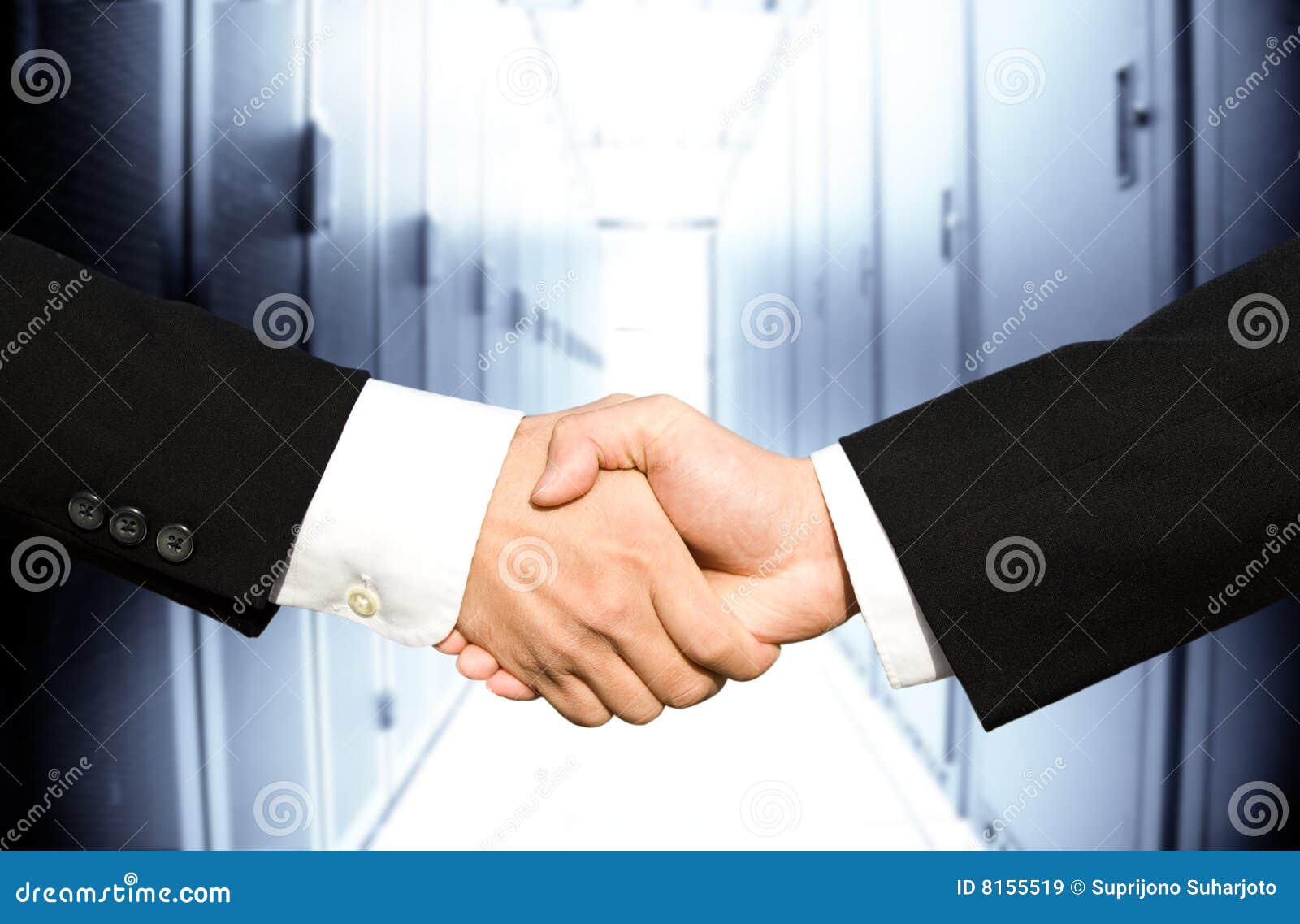 Businessmen shaking hands stock image. Image of high, horizontal - 8155519