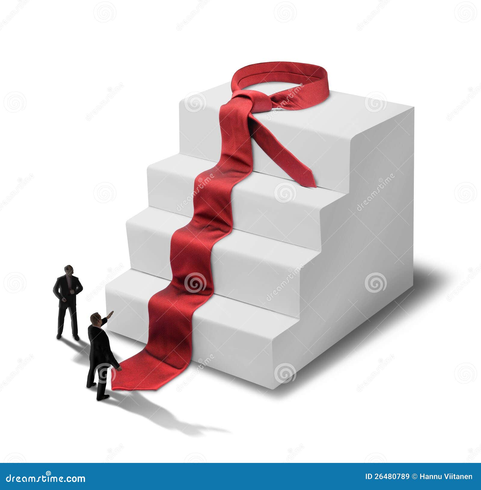 Businessmen success steps stock illustration. Illustration of business ...