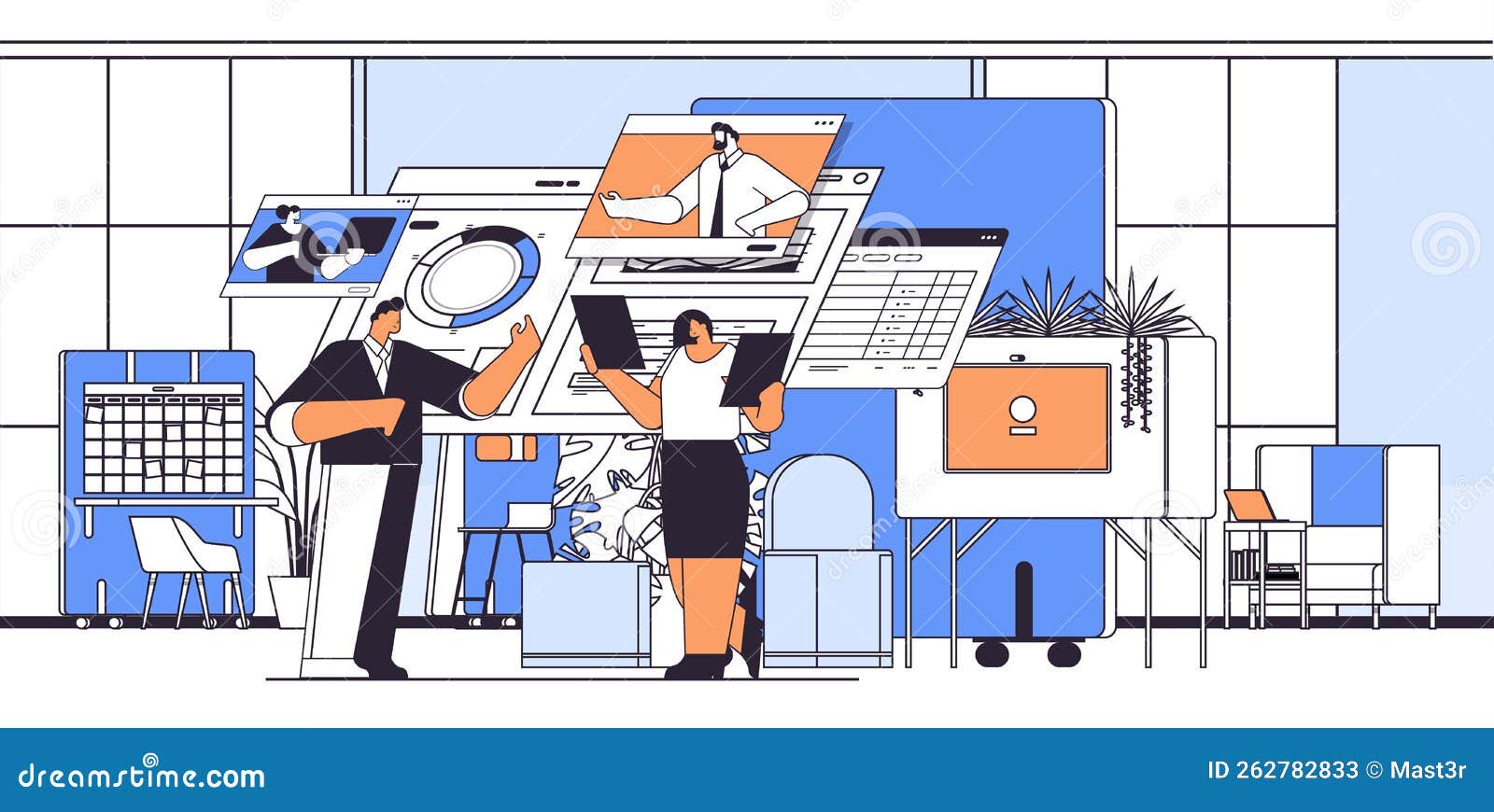 Businesspeople Analyzing Financial Data on Charts and Graphs Planning ... Businesspeople Analyzing Financial Data on Charts and Graphs Planning ...