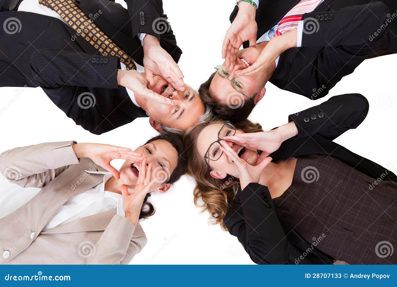 Businesspeople calling out stock image. Image of expertise - 28707133