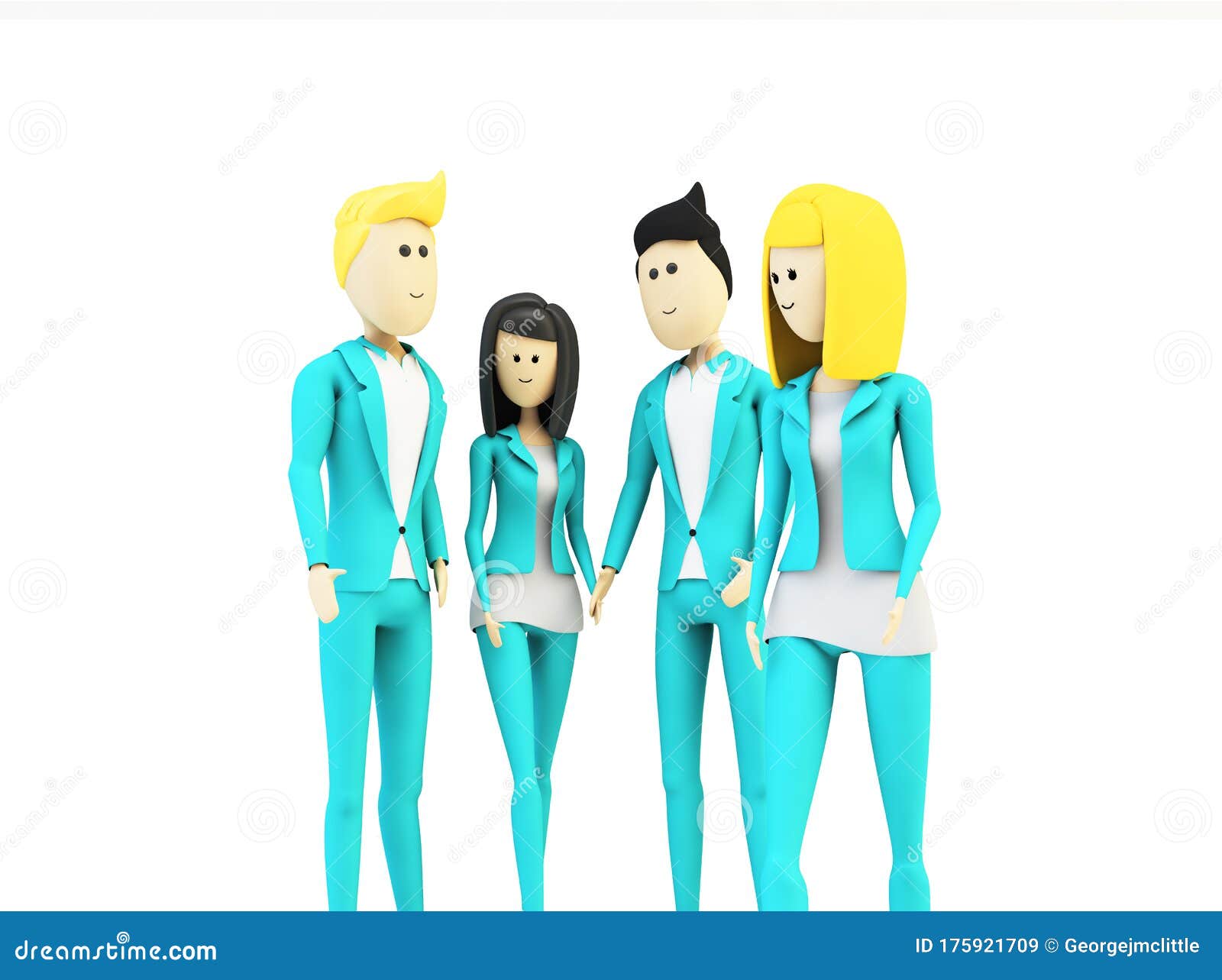 Businesspeople Crowd Gathering In Shape Of Target With Arrow Symbol ...