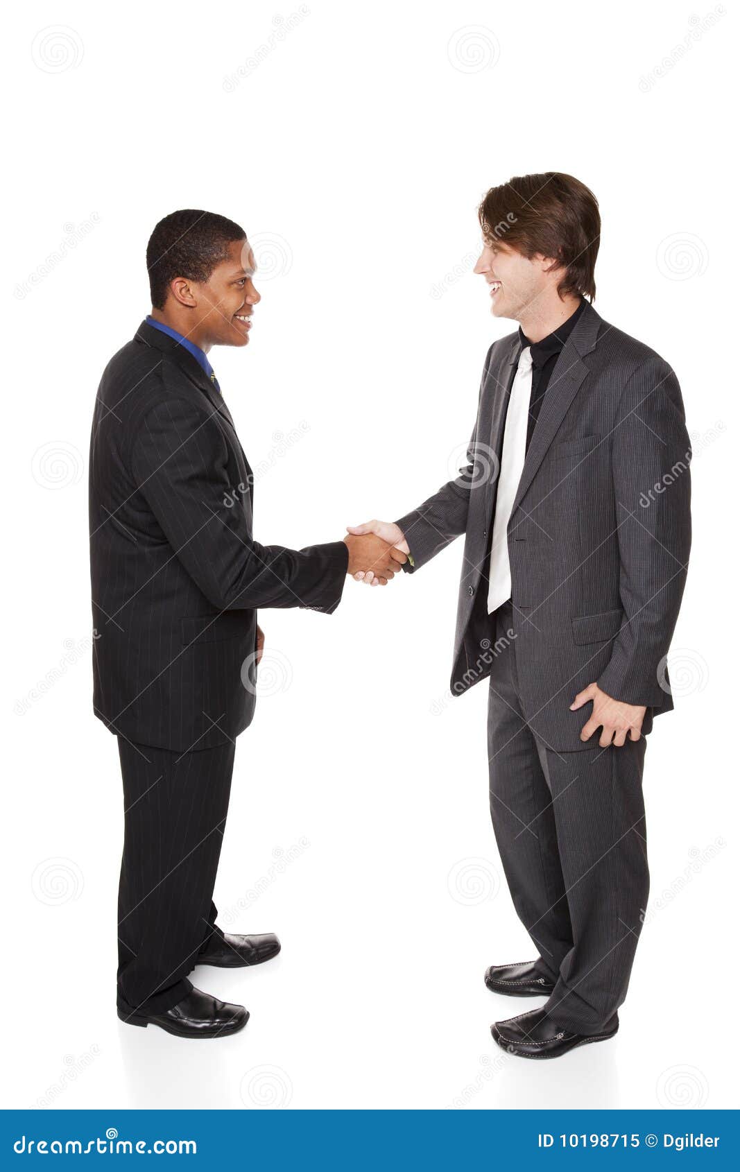 Businesspeople - Handshake Greeting Stock Image - Image of happy, dgm09 ...