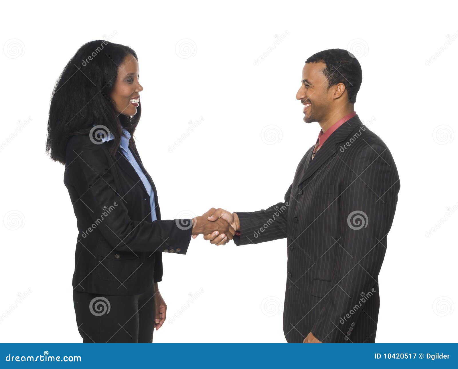 Businesspeople - Handshake Greeting Stock Image - Image of people, seal ...