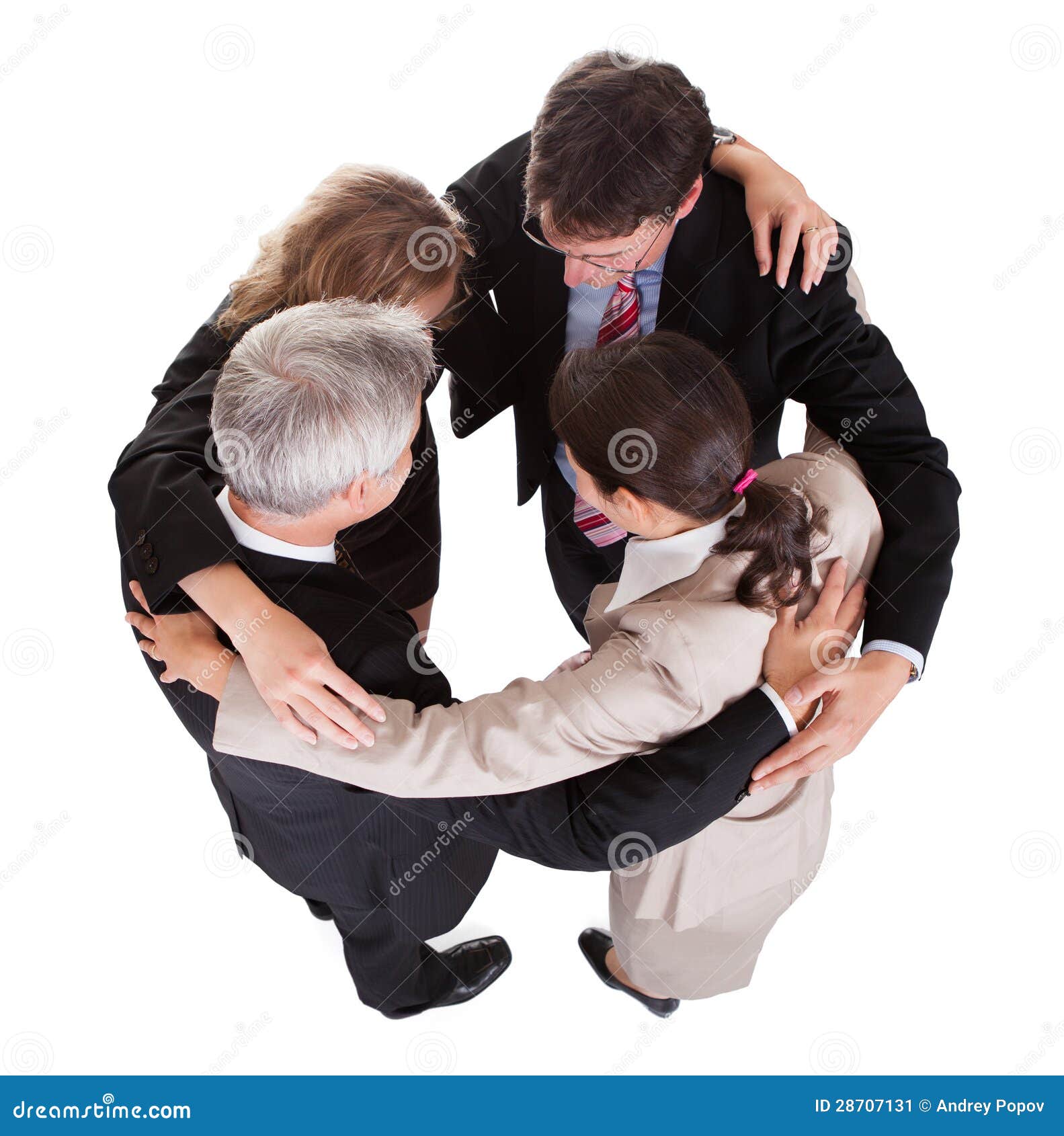 Businesspeople Holding Hands - Teamwork Stock Image - Image of alliance ...