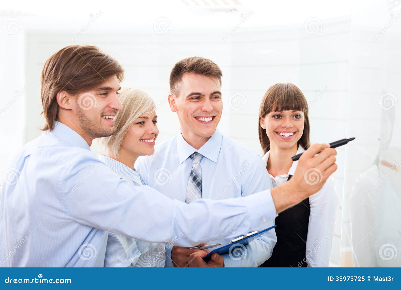 Businesspeople office stock image. Image of colleague - 33973725