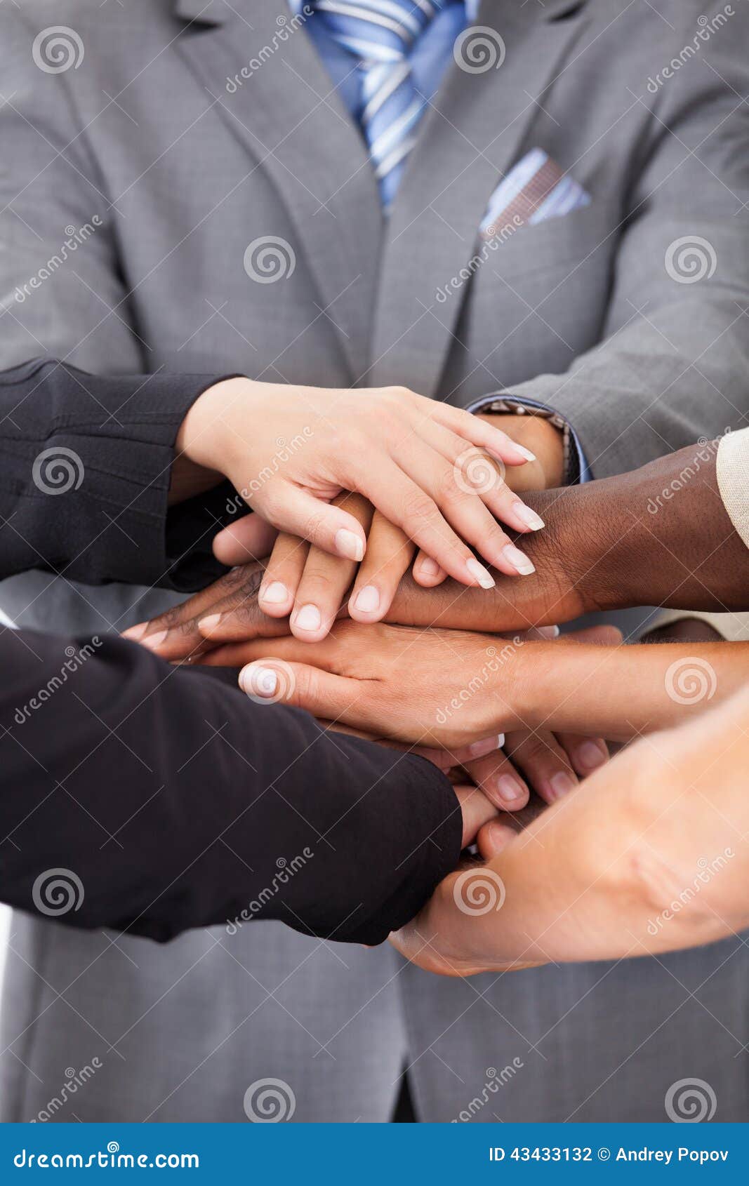 Businesspeople Stacking Hands Stock Photo - Image of conference, group ...